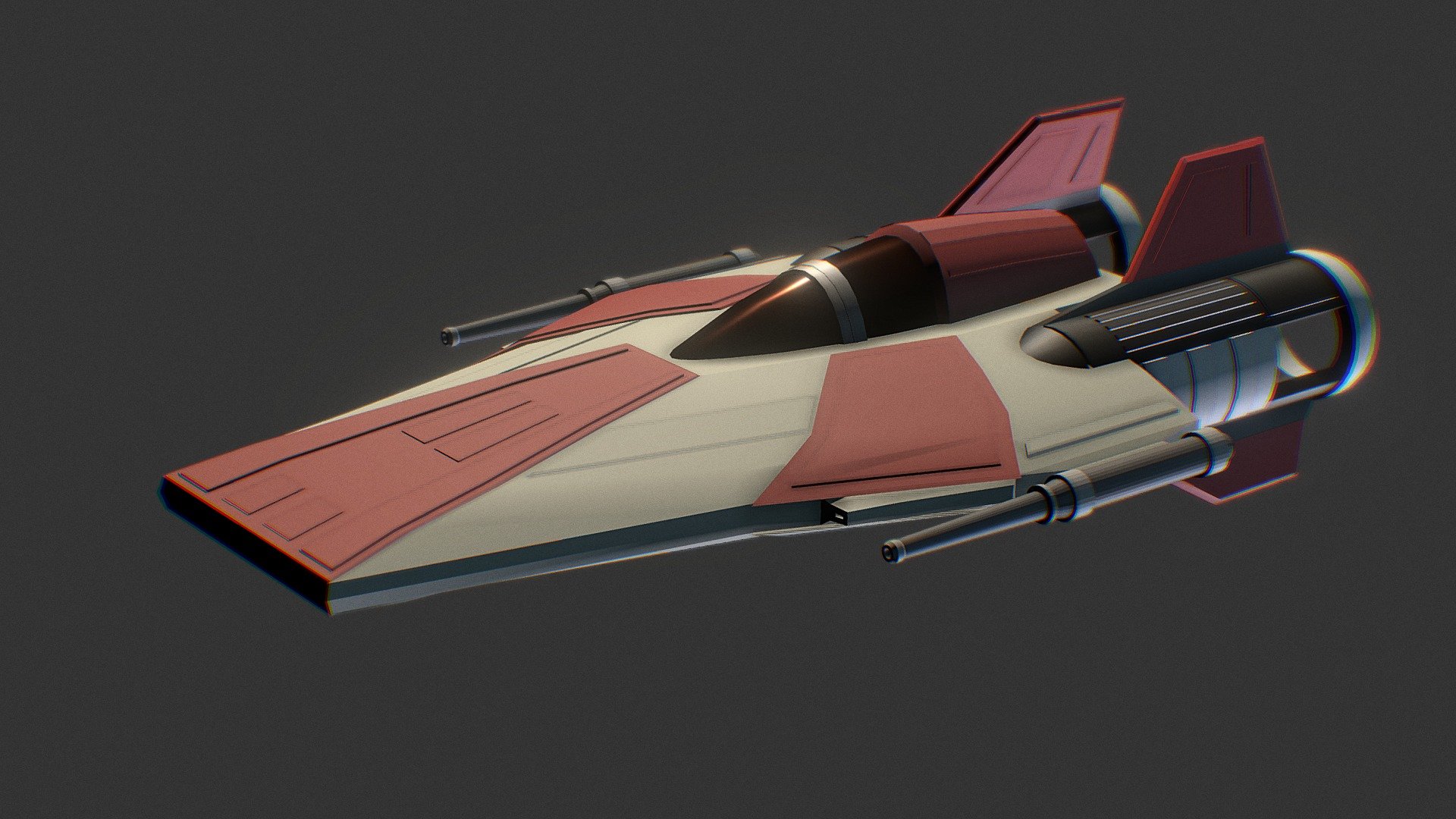 RZ-3 A-Wing - Download Free 3D model by nestor_d [82f44fd] - Sketchfab