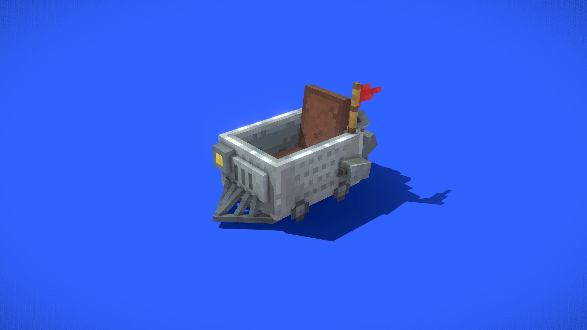 Funk minecart - 3D model by ultimatech [82f5495] - Sketchfab