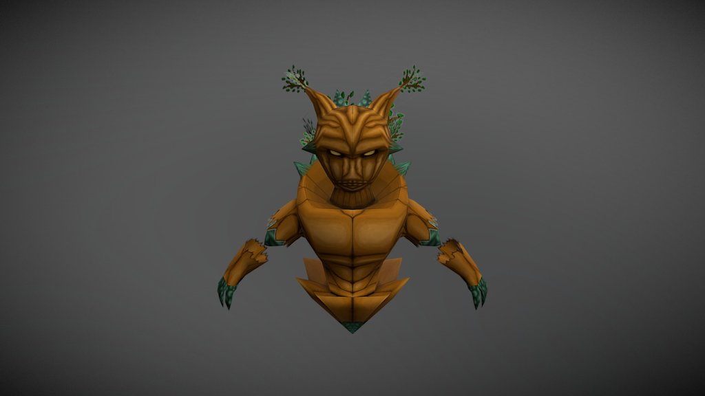 Earth Elemental - 3D model by drassray [82f62f9] - Sketchfab