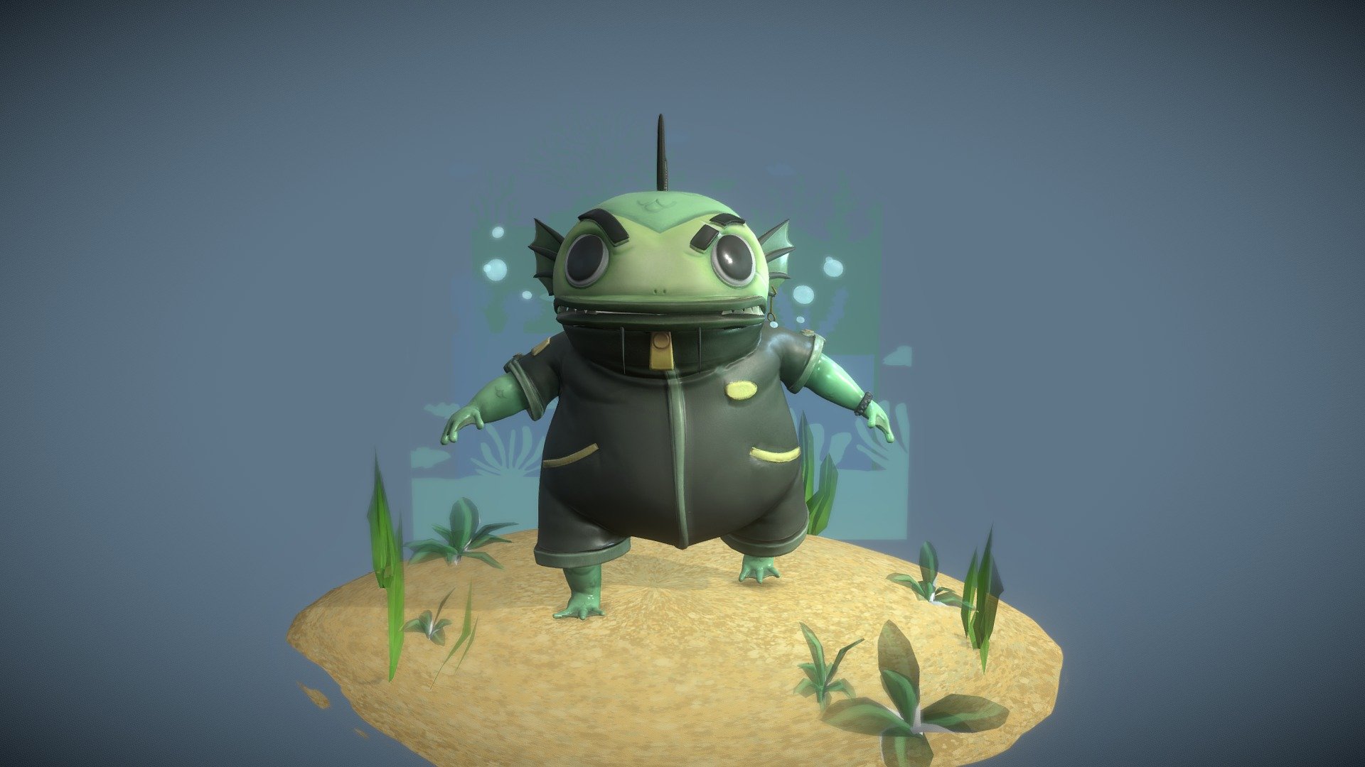 Tritoon - 3D model by Evie Verstappen (@Euremne) [82f8c05] - Sketchfab