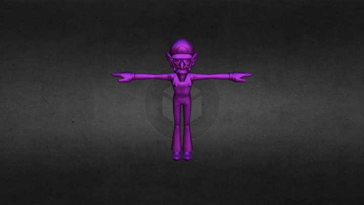 Waluigi 3D models - Sketchfab