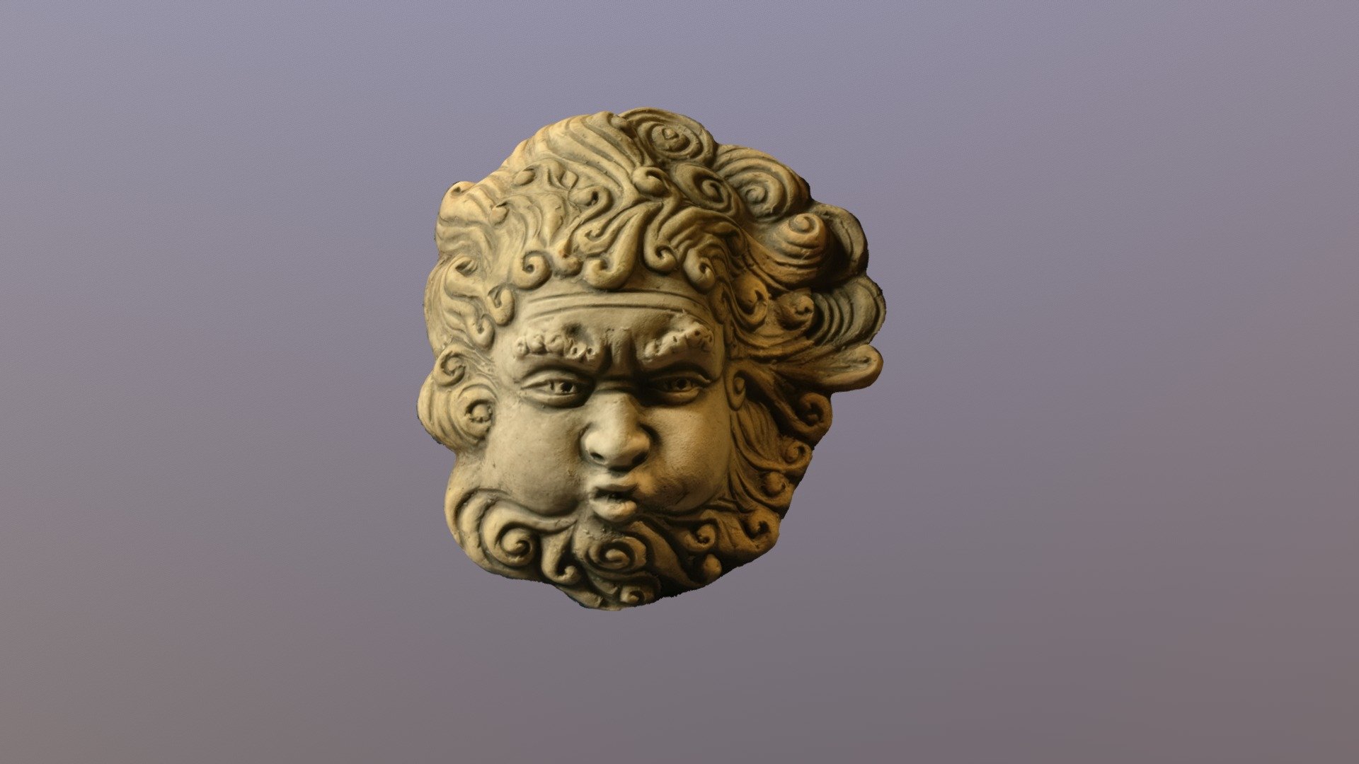 Eolo's clay head - Download Free 3D model by Tonys_87 [82f9b81] - Sketchfab