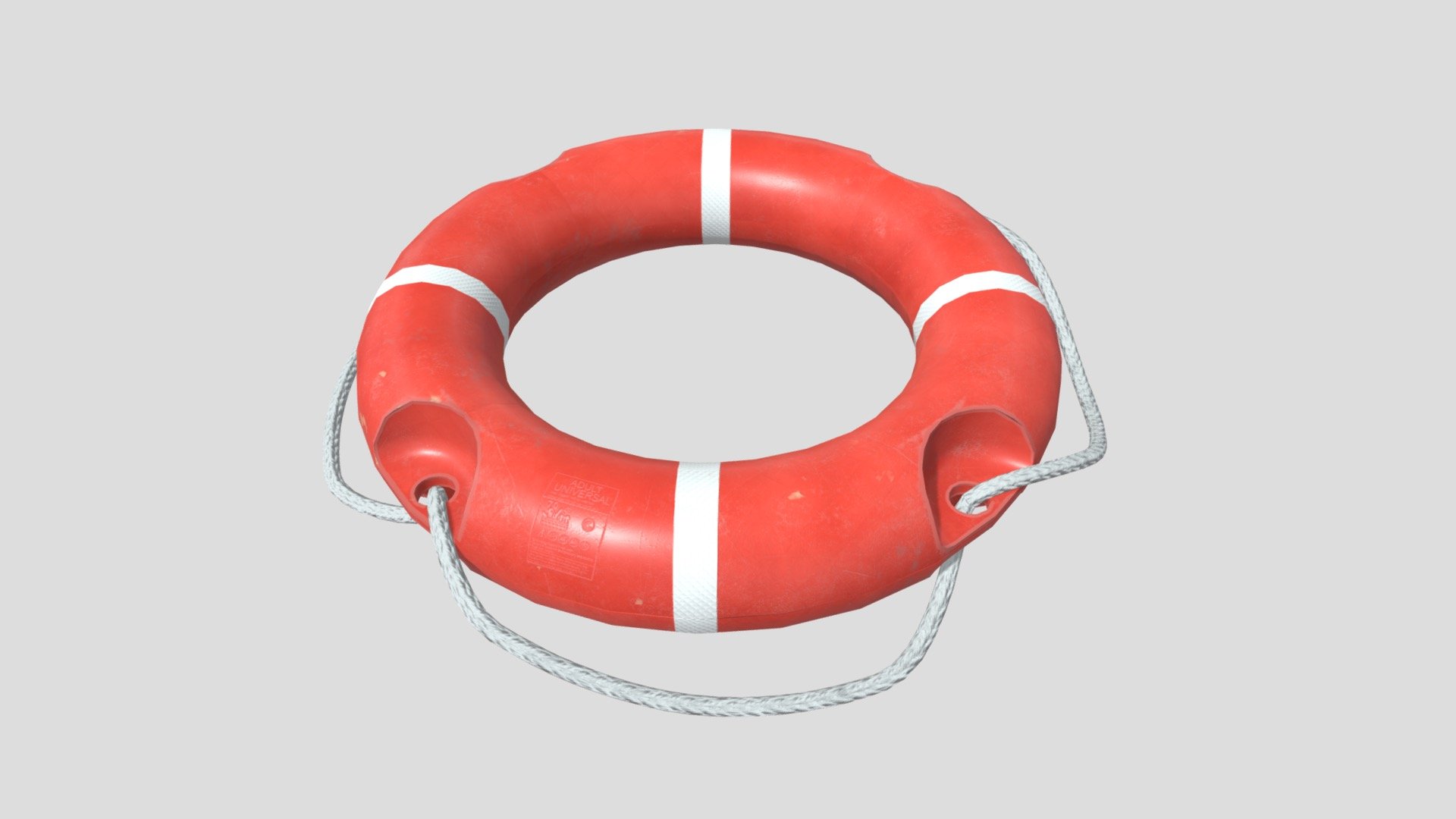Life Preserver Tube Low-poly - Buy Royalty Free 3D model by Desertsage ...