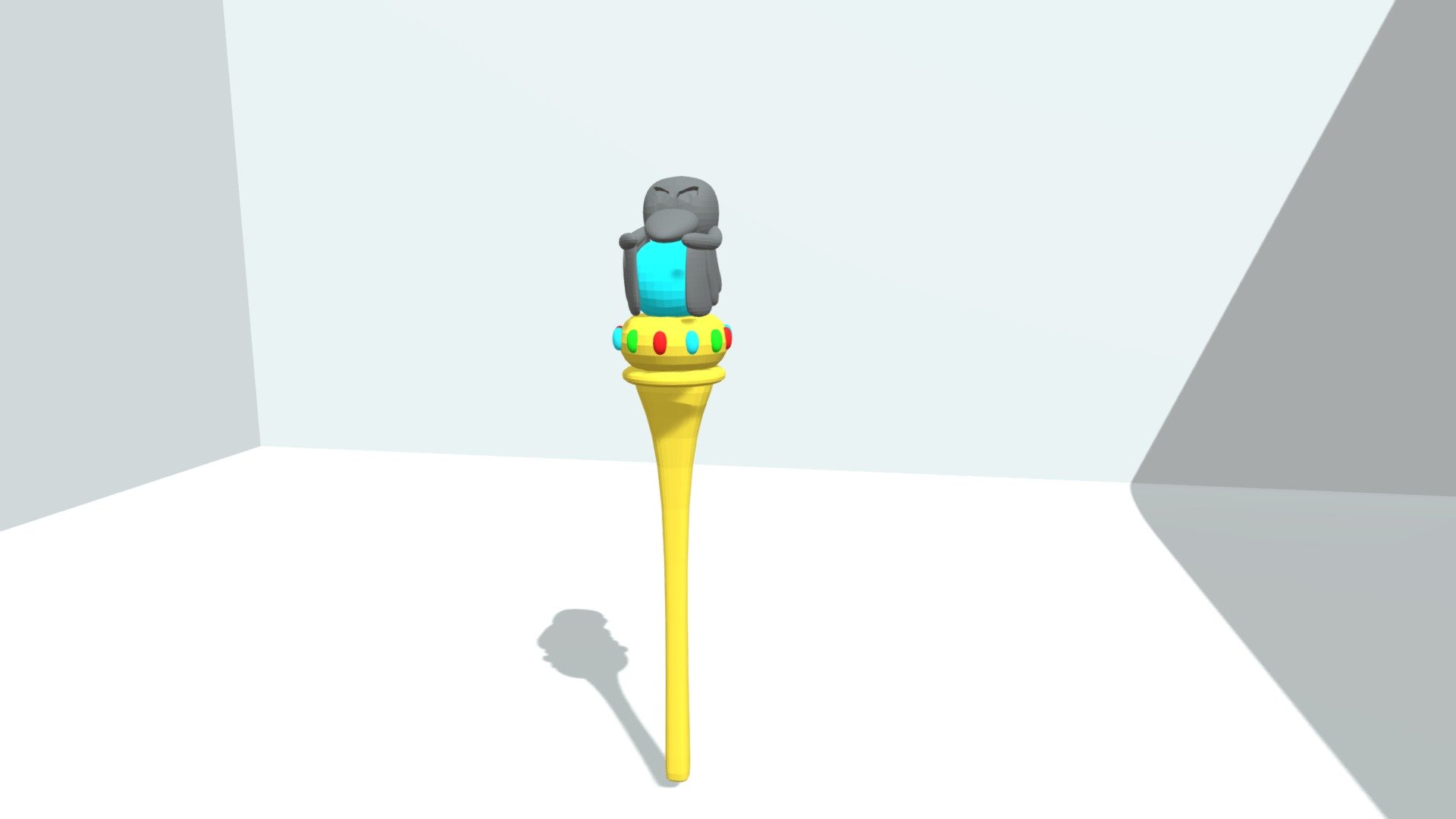 Crow Staff - Download Free 3D model by Al3jandr0 [82fa2ac] - Sketchfab