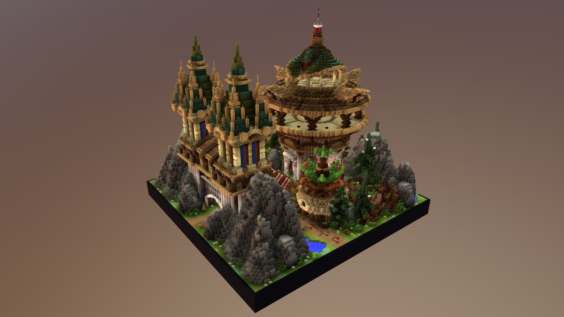 Factions Spawn ~ Elven Theme - 3D model by KoraProjects [82fa90c ...