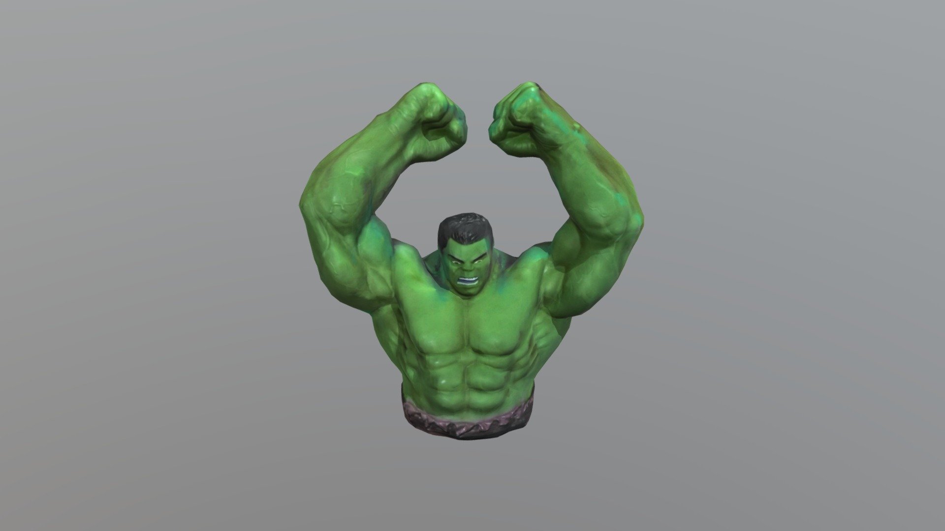 Hulk - 3D model by Material Saint John (@materialsaint) [82fb480 ...