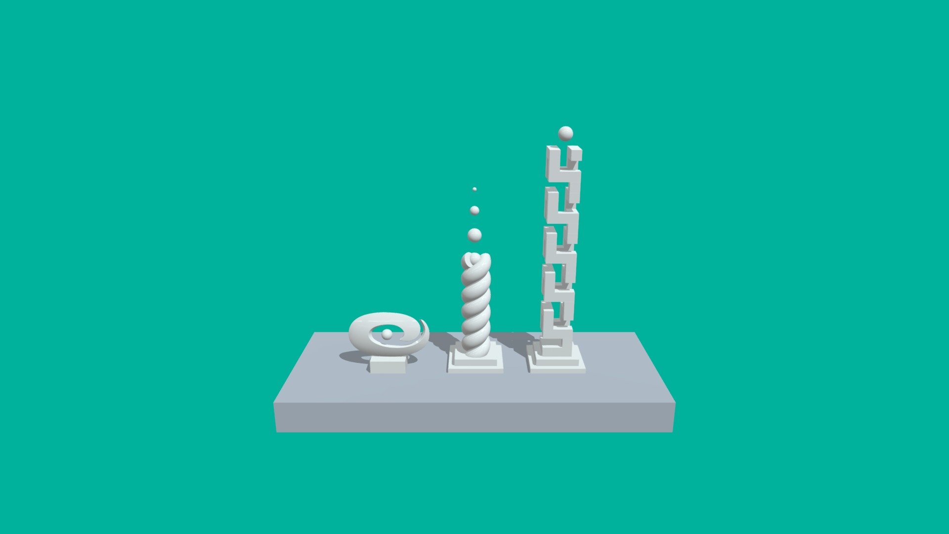 ABSTRACT EVOLUTION - 3D model by Andrew (@DeotheArtist) [82fb5d7 ...
