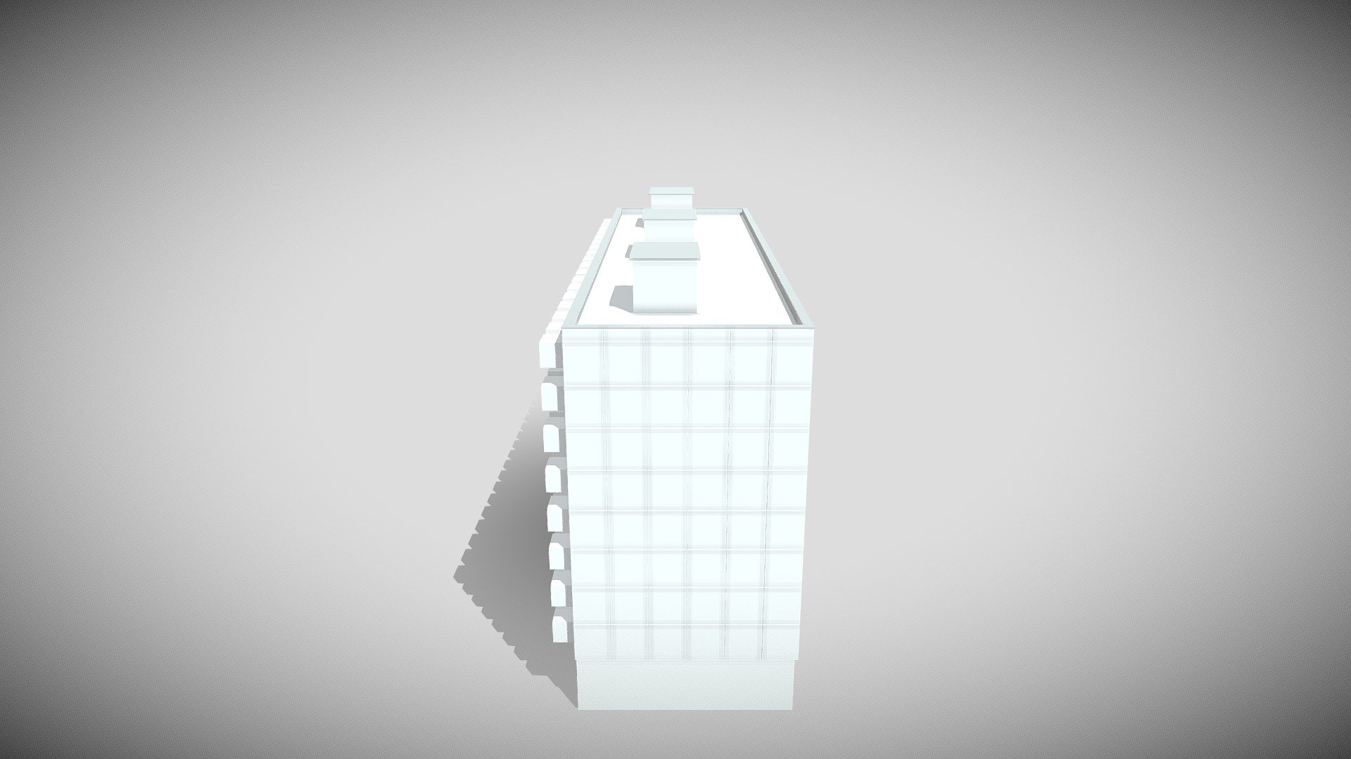Multi-storey Building - Download Free 3D model by VistaPrime [82fd258 ...