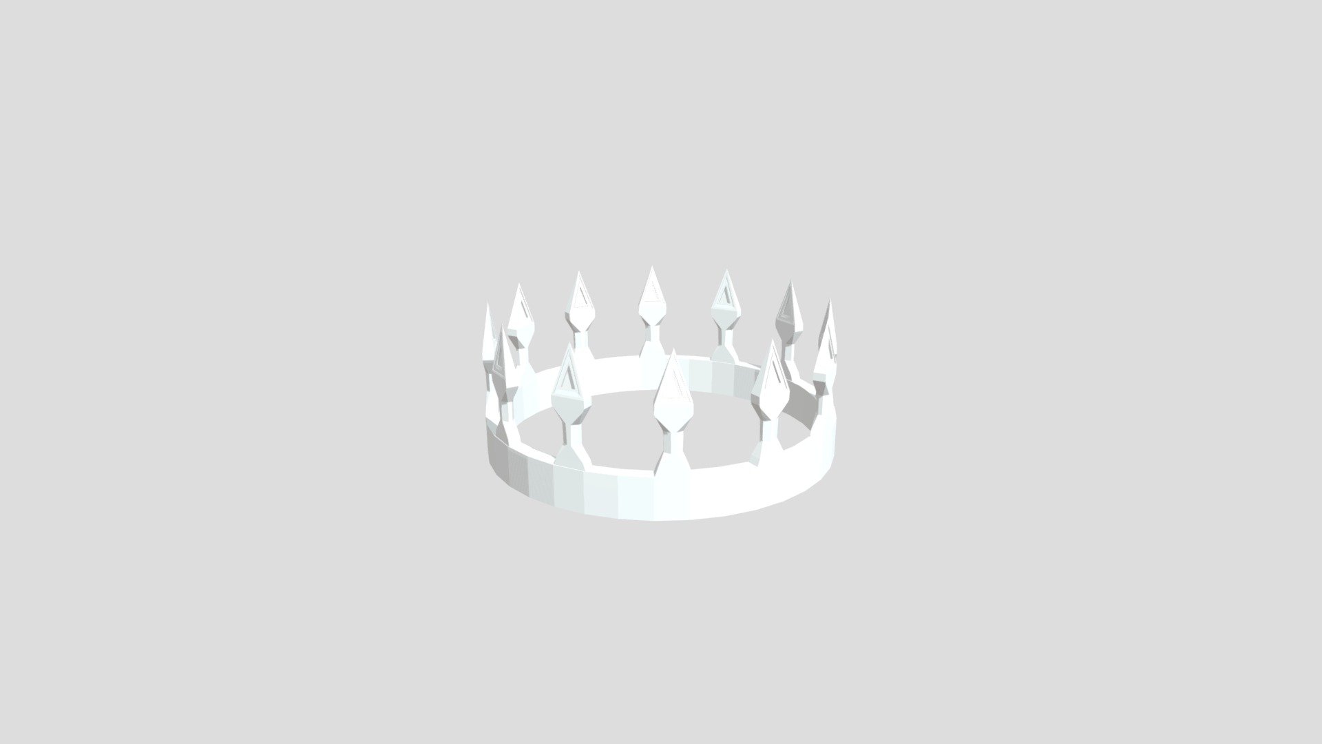Crown - Download Free 3D model by zmccurtain [82fe543] - Sketchfab