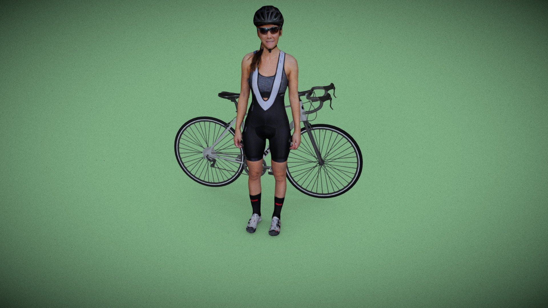 Elite female cyclist - 3D model by Crazyvather [82ff4a5] - Sketchfab