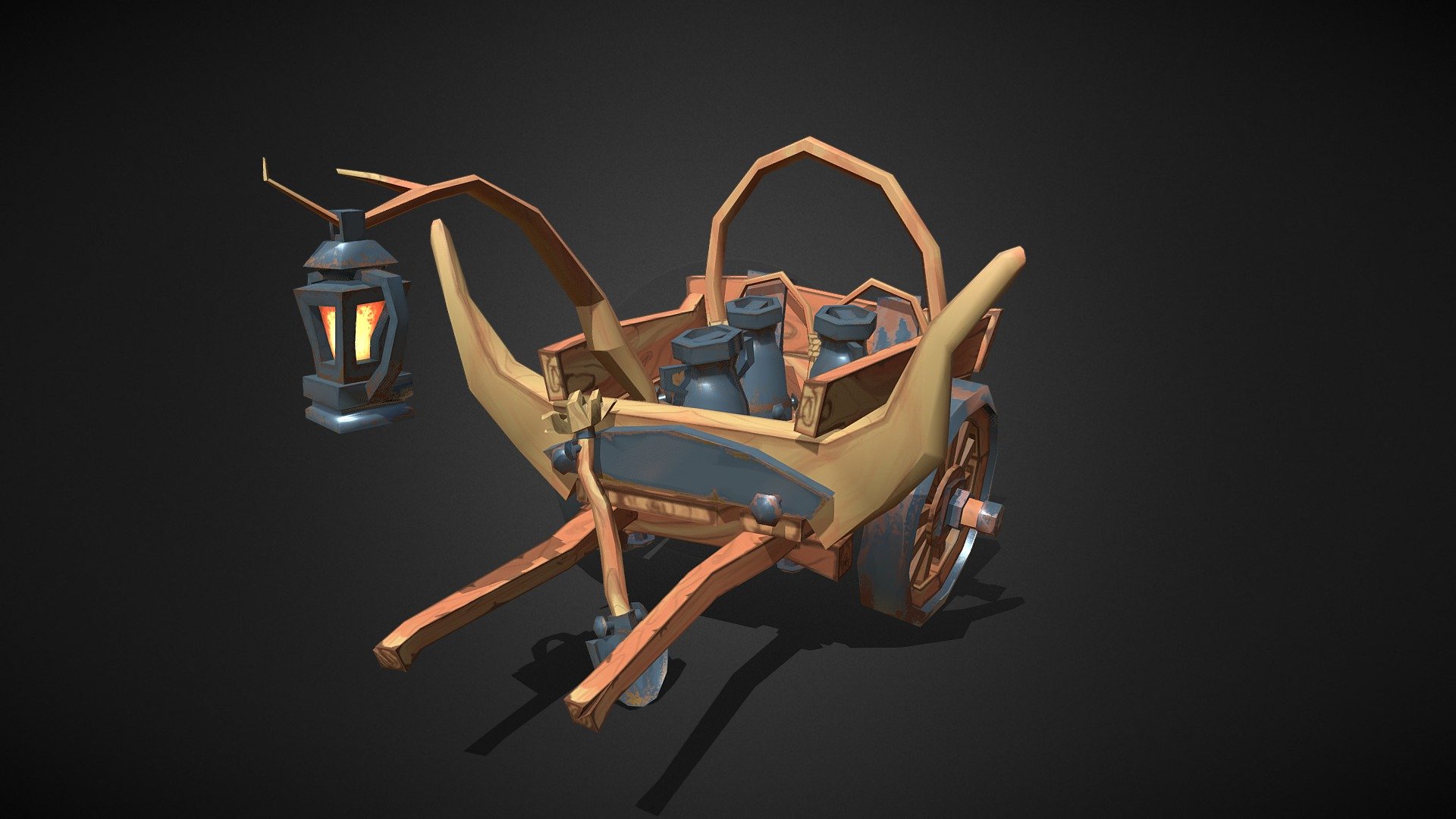 [Student Work] Crooked Milk Cart - 3D model by Mateo (@matedum ...