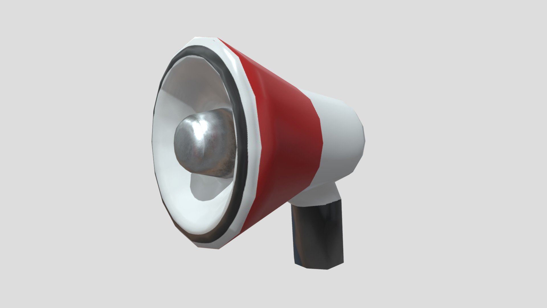 Megaphone - Low Poly - Buy Royalty Free 3D model by LB3D (@alienated ...