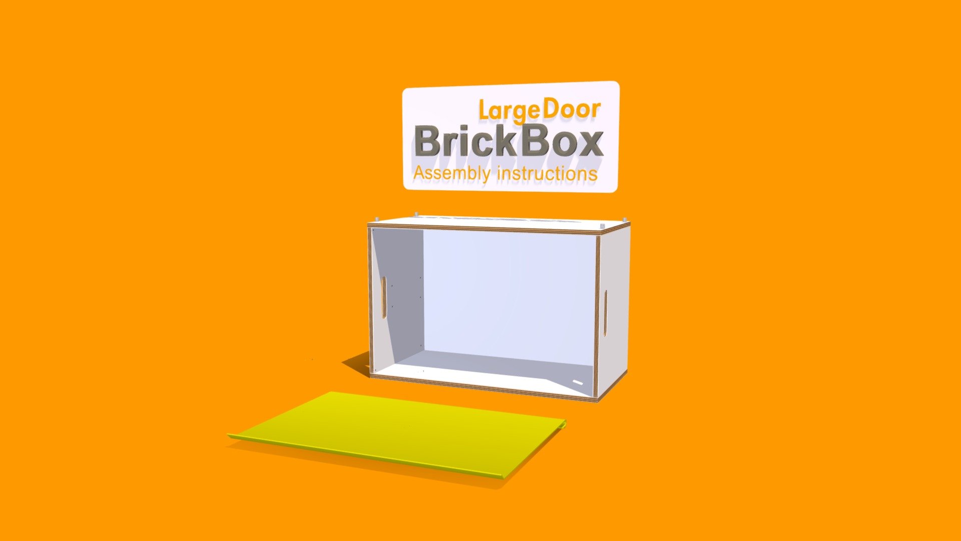Brix Box G 030EngDoor.c4d - 3D model by BrickBox [8301e9e] - Sketchfab