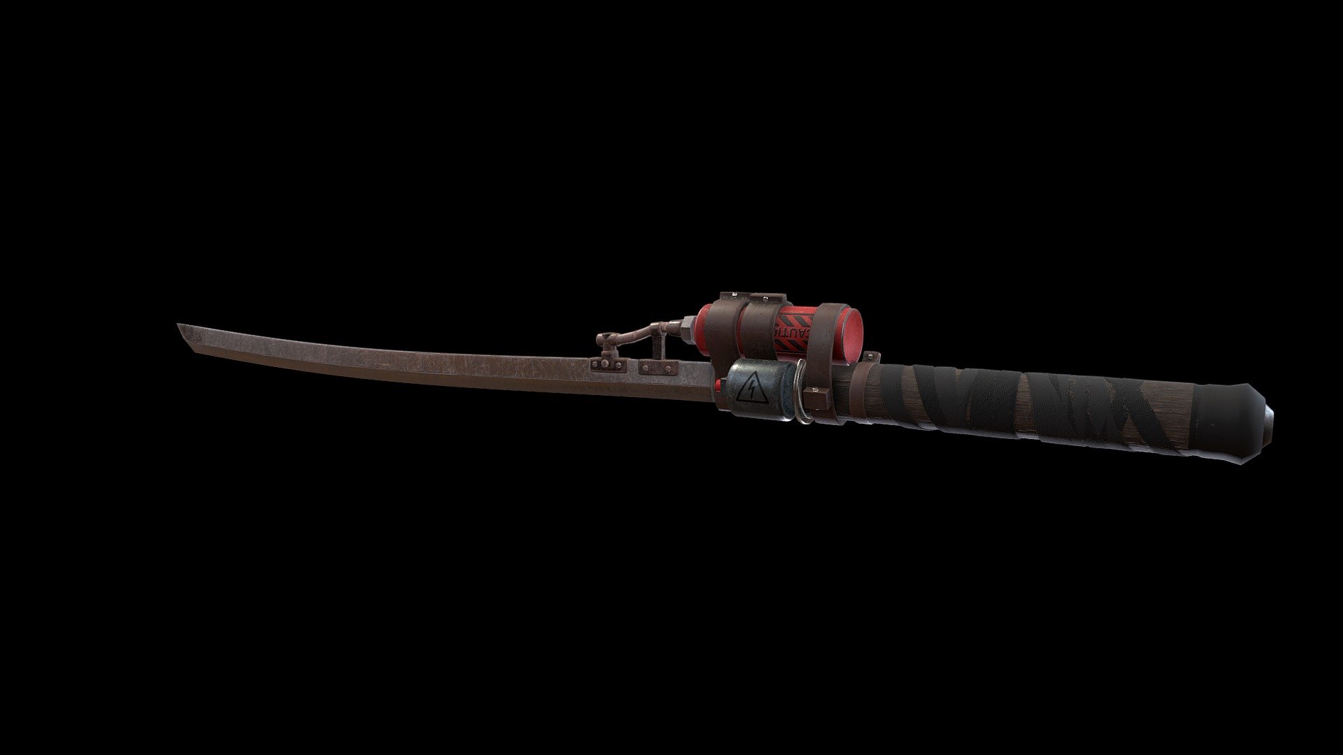 Modified Katana - 3D model by Heroinfather [830265b] - Sketchfab