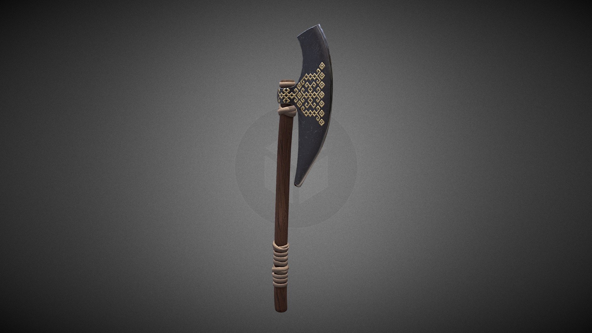 High-poly Axe Game 3D Model - 3D model by filipp.aronovits [8302992 ...