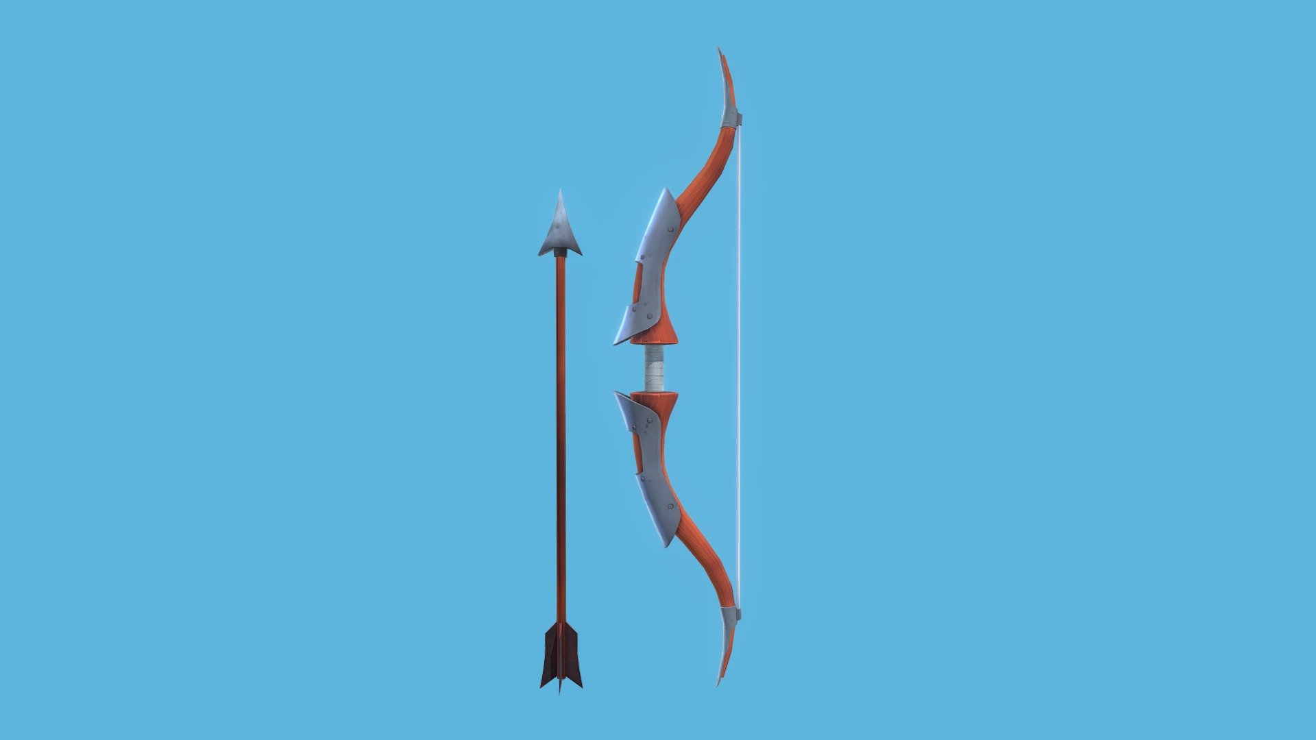Bow and Arrow Fantasy RPG - 3D model by Latte113 [8303bab] - Sketchfab