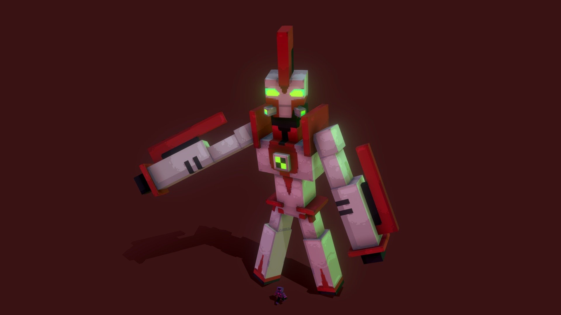 Waybig from Ben 10 in Minecraft - 3D model by ThatJadenXgamer [8303ecf ...