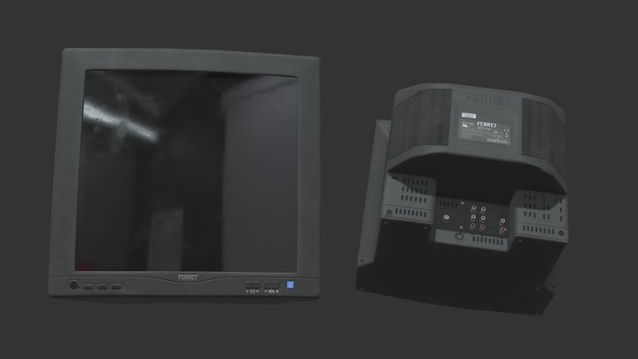 Cathode-ray-tube 3D models - Sketchfab