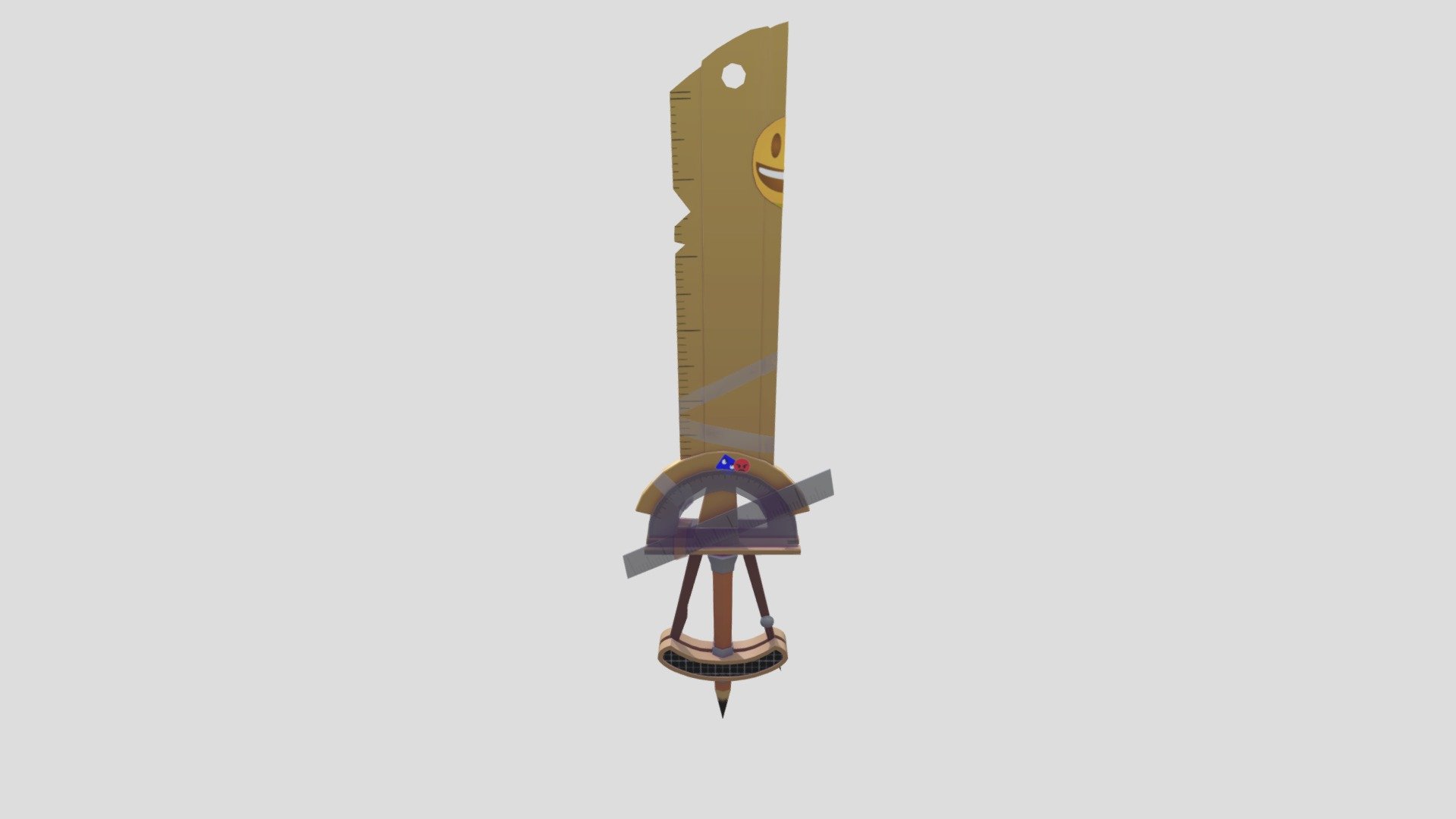 Geometric Sword - 3D model by MiloB (@MiloBM) [830512c] - Sketchfab