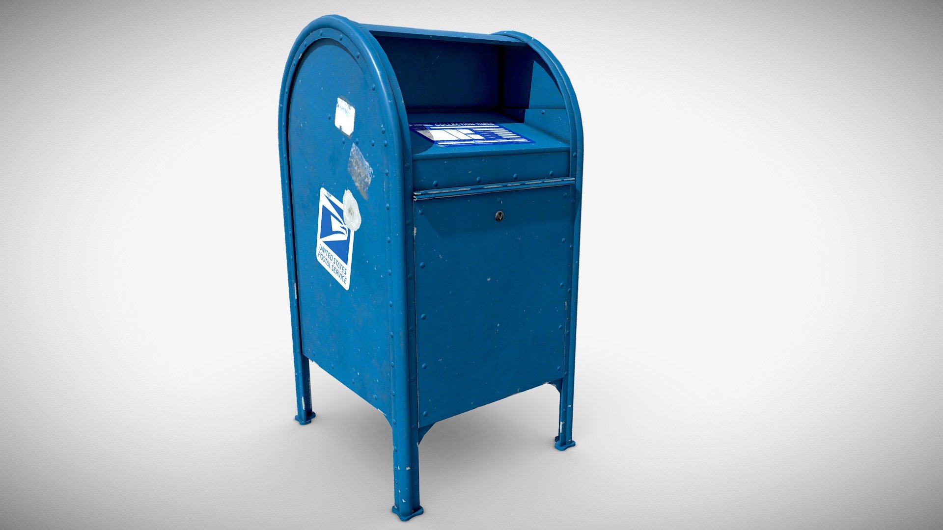 USPS Mailbox - Buy Royalty Free 3D model by Gianluca Tessicini (@glucat ...