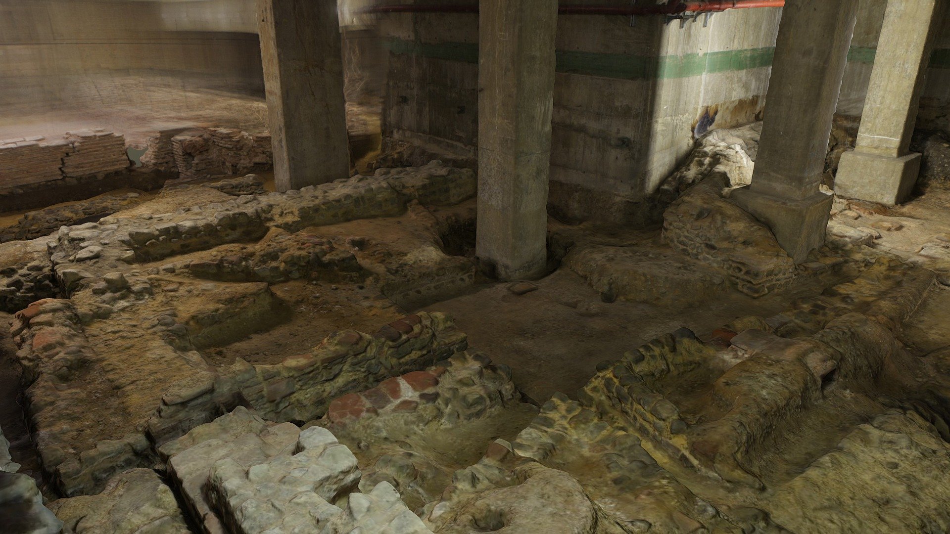 Billingsgate Roman House & Baths - Download Free 3D model by artfletch ...