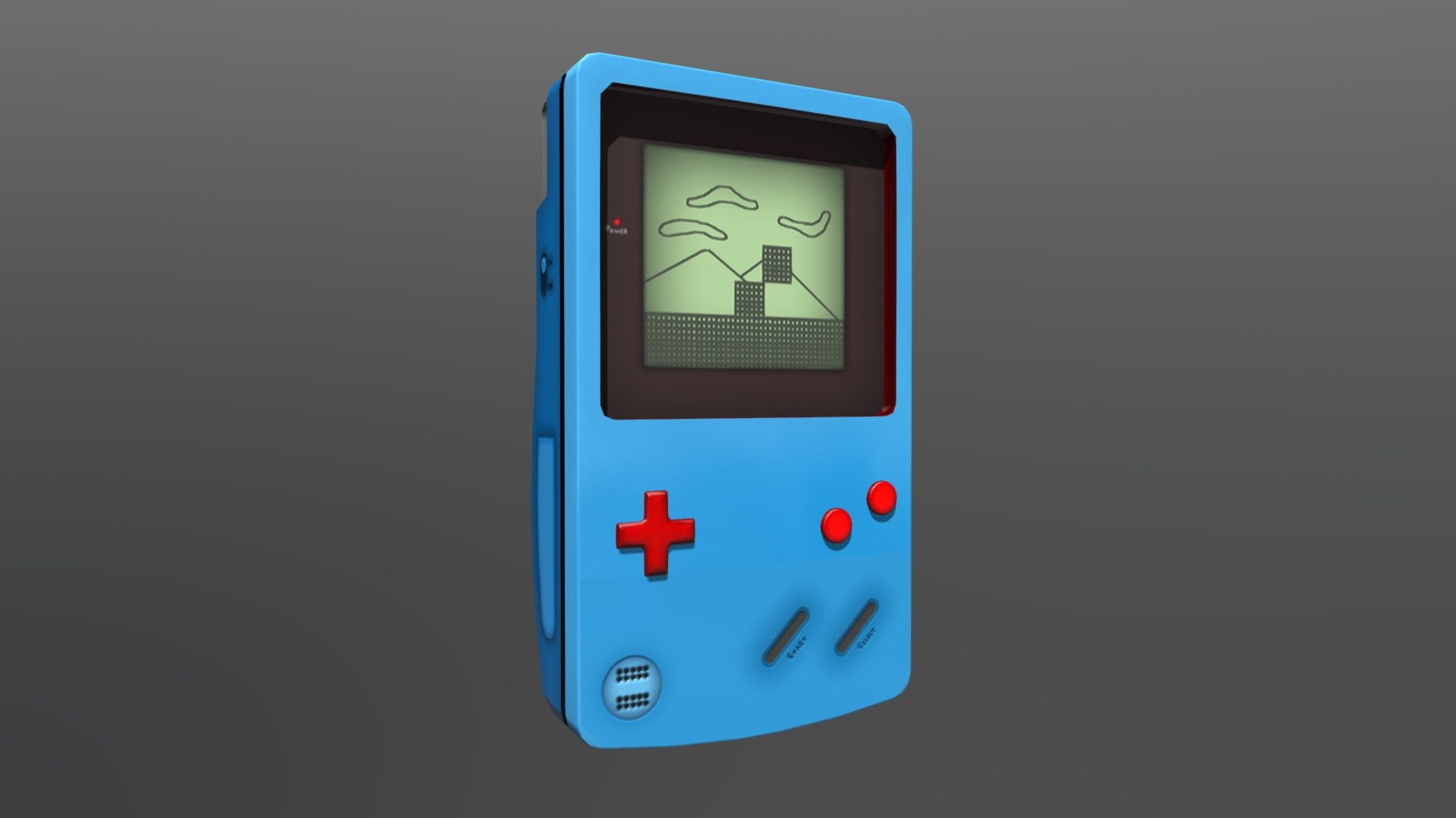 My blue boy #GameBoyChallenge - 3D model by Rickerson (@Rickerson ...