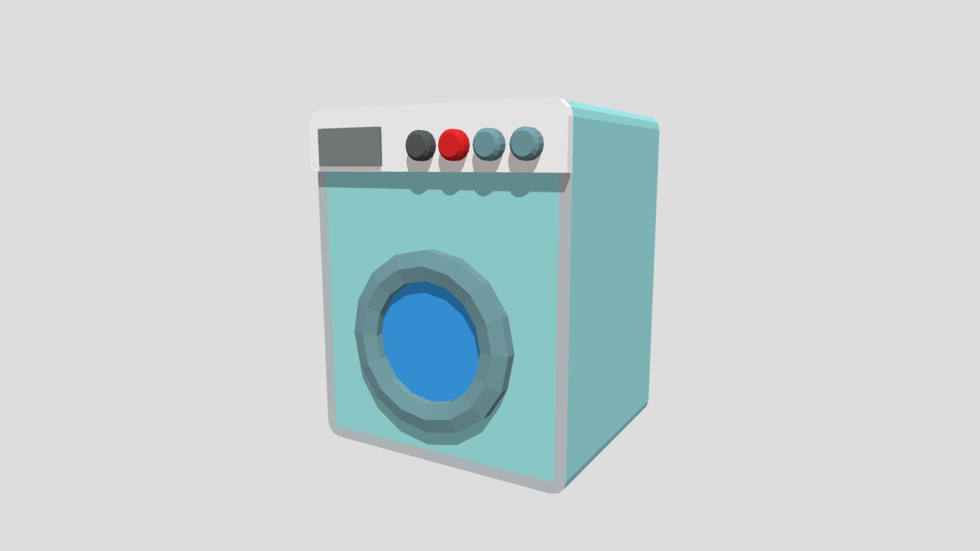 Washing Machine - 3D model by Hyper Casual Artist (@hyper_casual ...