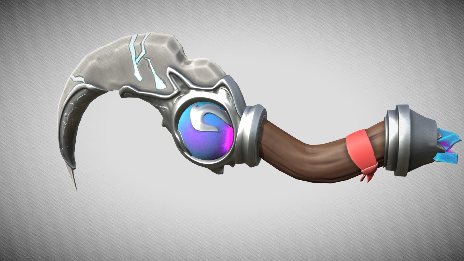Stylized Crystal Sword - 3D model by PhilStein [830affb] - Sketchfab