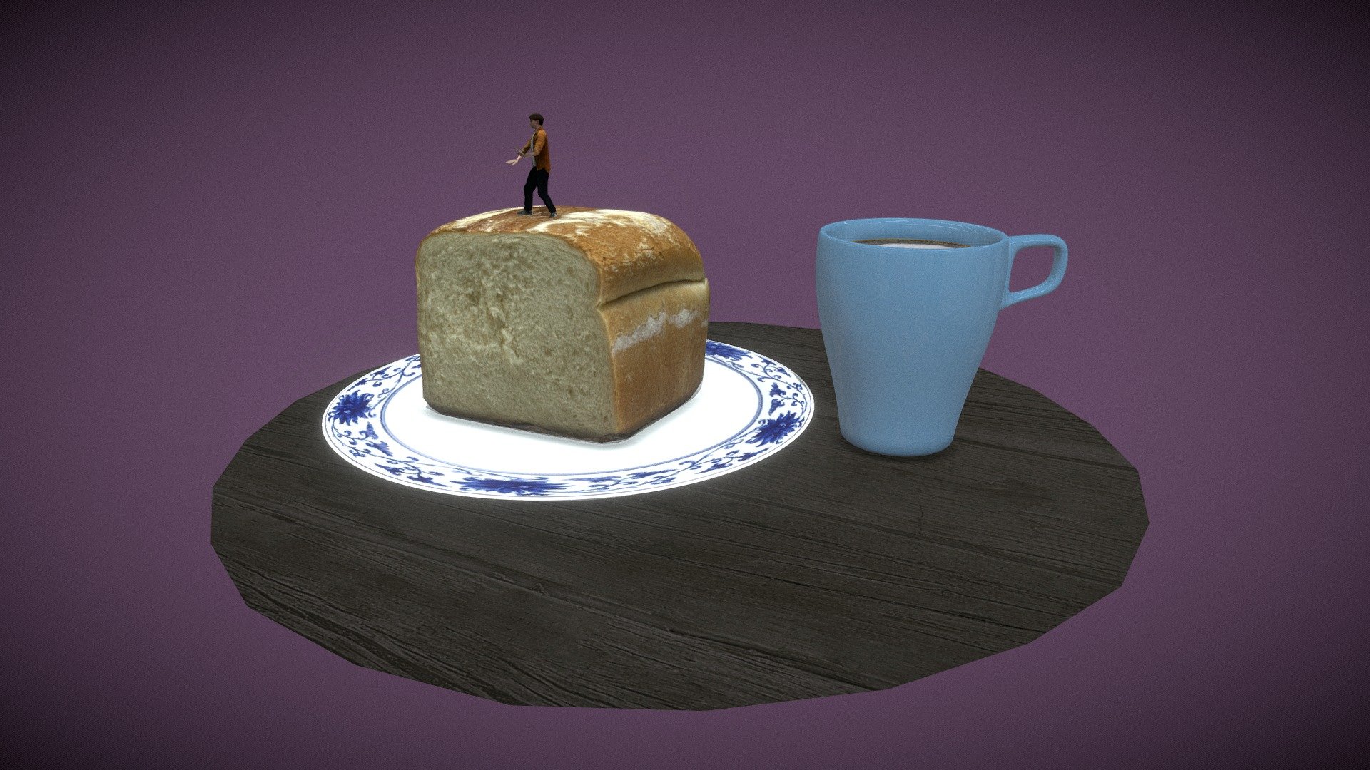 Bread Dance - 3D model by calvinbarker99 [830b5ce] - Sketchfab