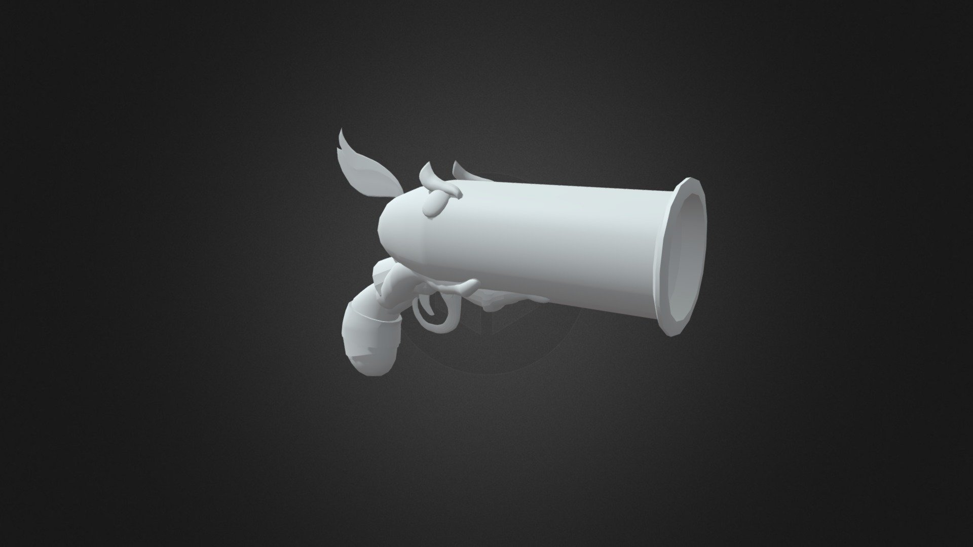 Gun PvZ - Download Free 3D model by Alan.Enrique.Mulia.Gonzalez ...