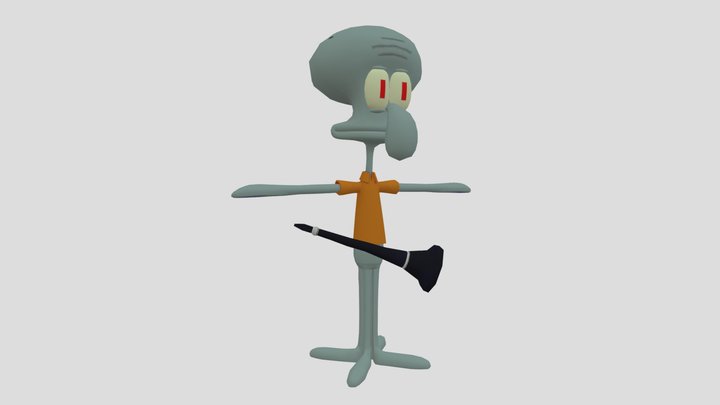 Squidward 3D models - Sketchfab