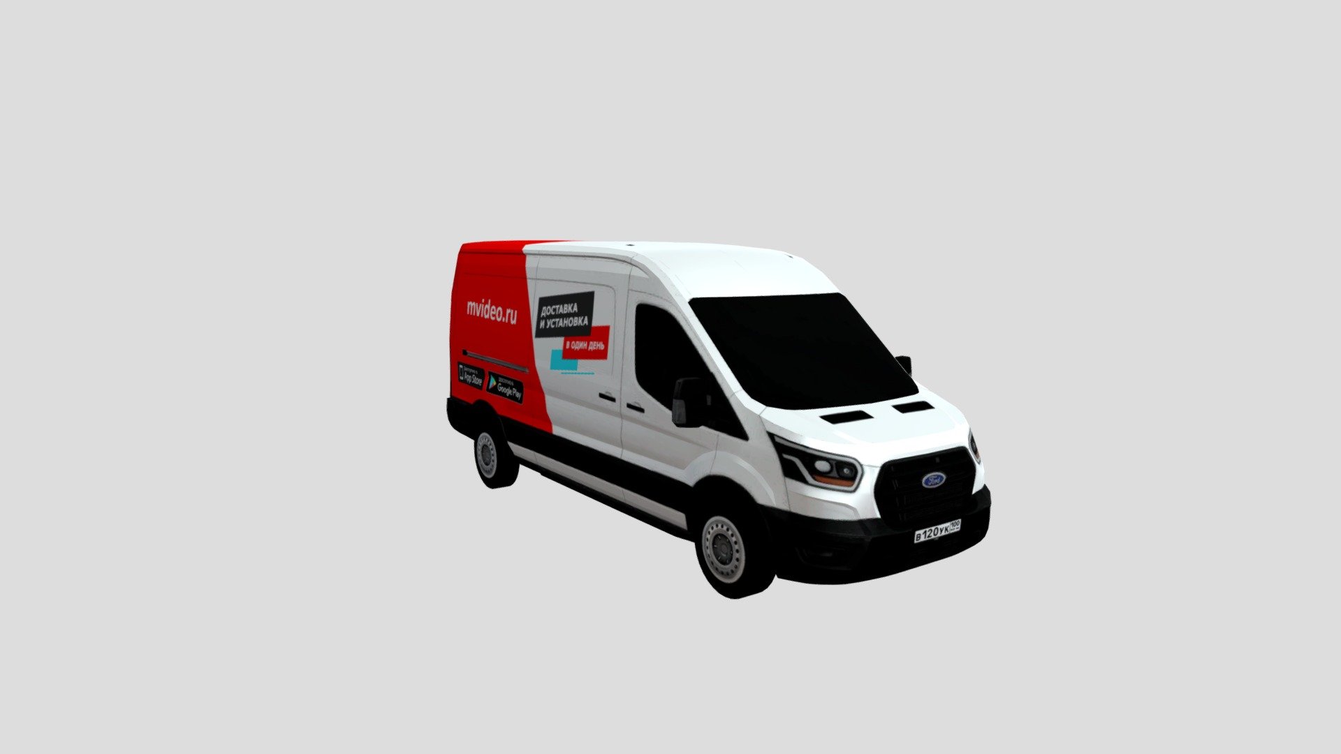 Ford Transit - M.Video - 3D model by Urshin2003 [830e2d9] - Sketchfab