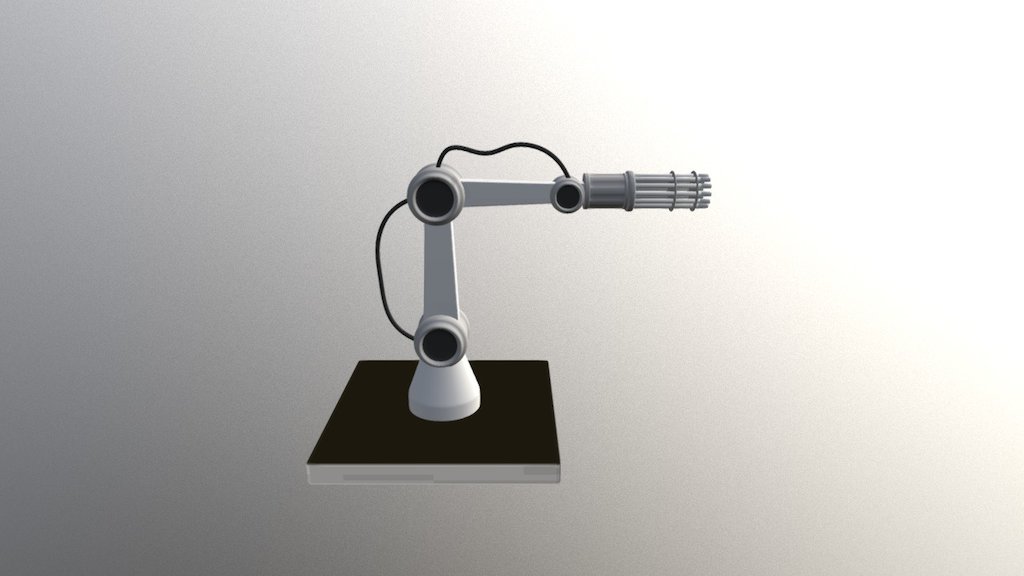 Gun Robot Arm - 3D model by banism24 [830ec80] - Sketchfab