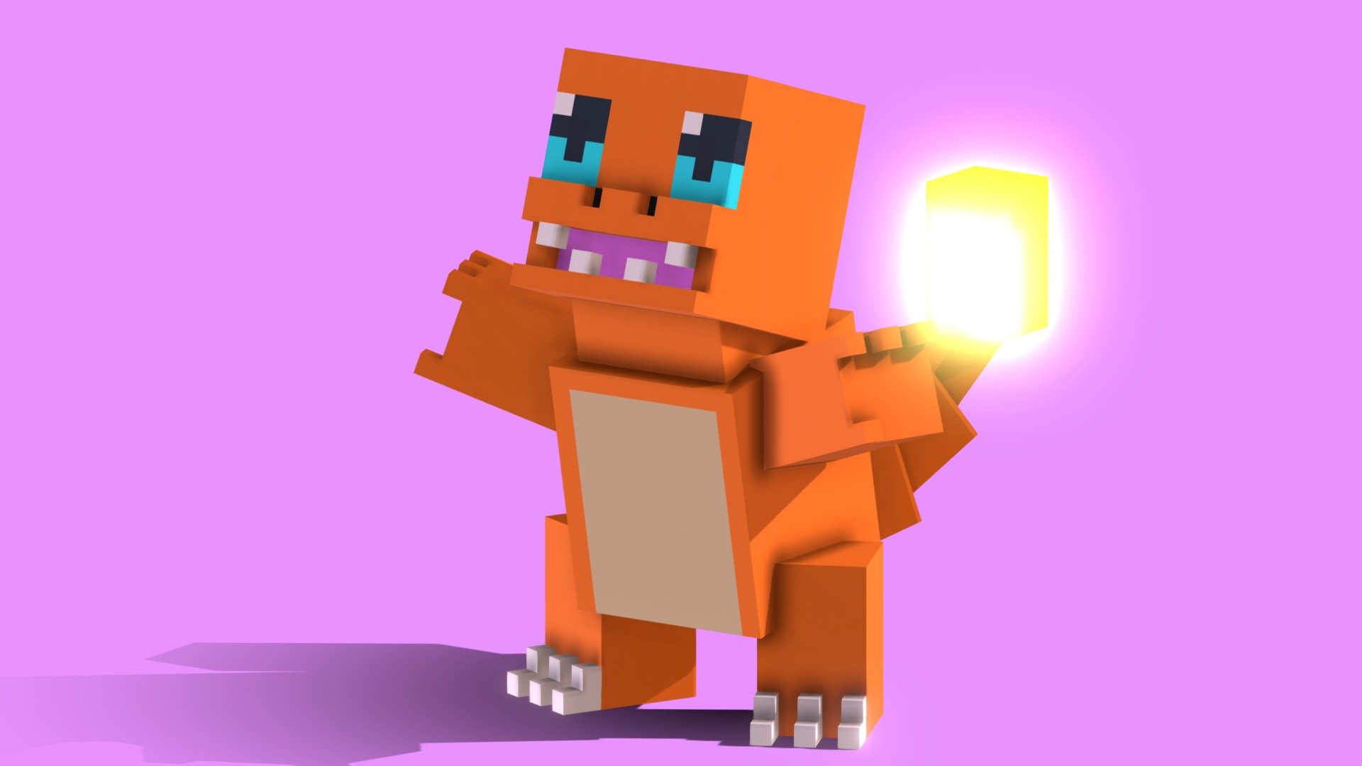 004 - Charmander - Download Free 3D model by Business boy (@Baboyo ...