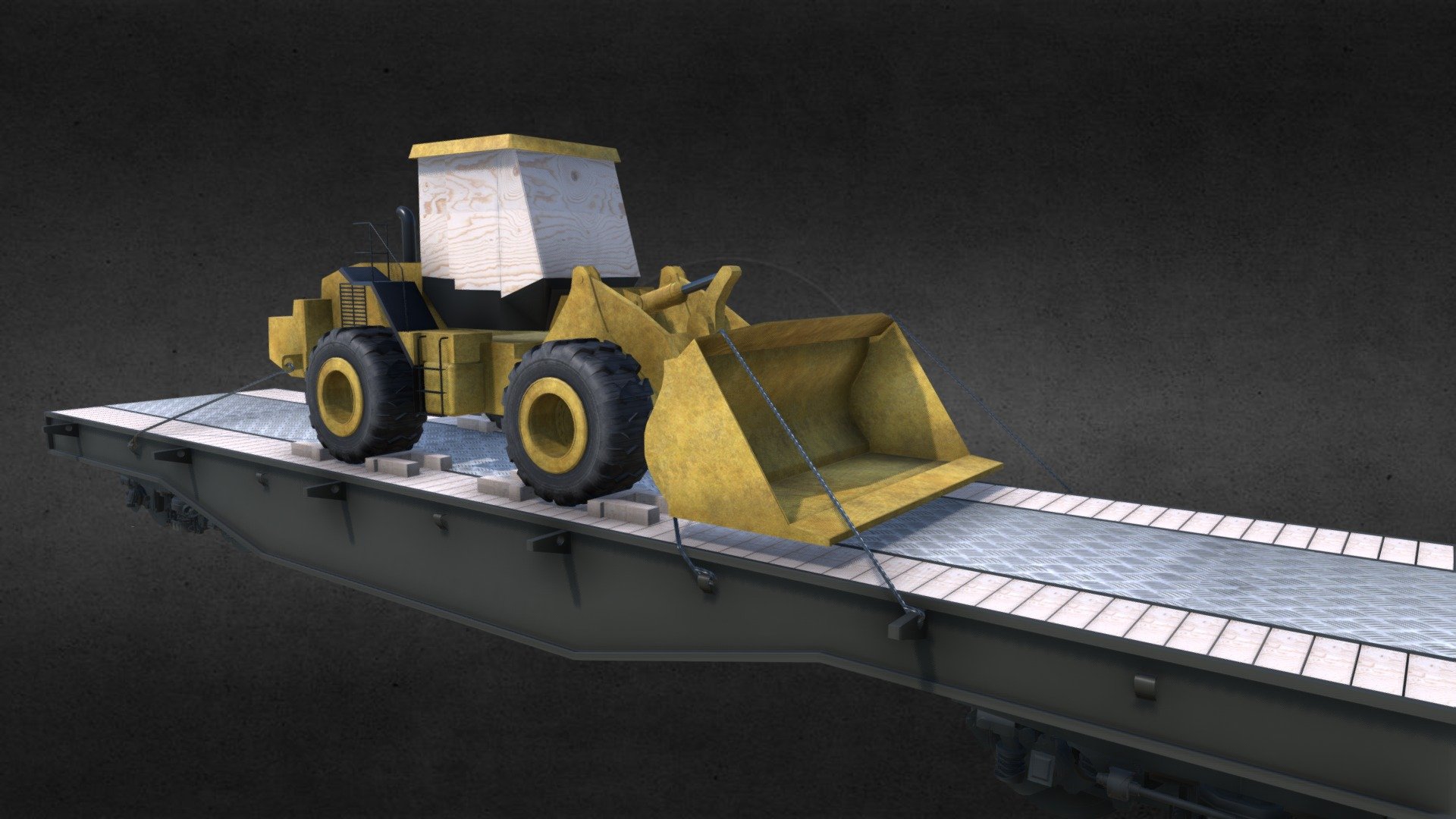 CAT 972G - 3D model by sa1sadykov [8310659] - Sketchfab