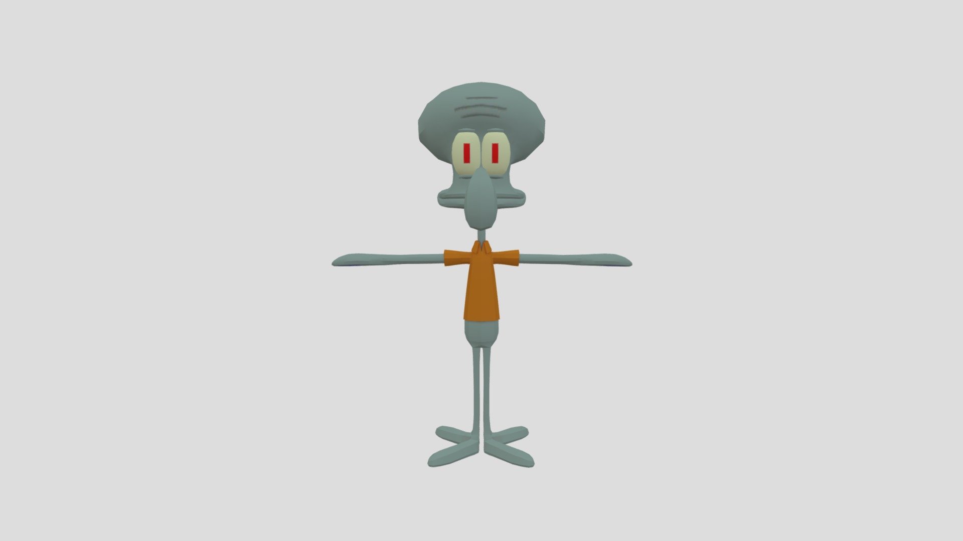 Mobile Super Brawl Universe Squidward - Download Free 3D model by SMF ...