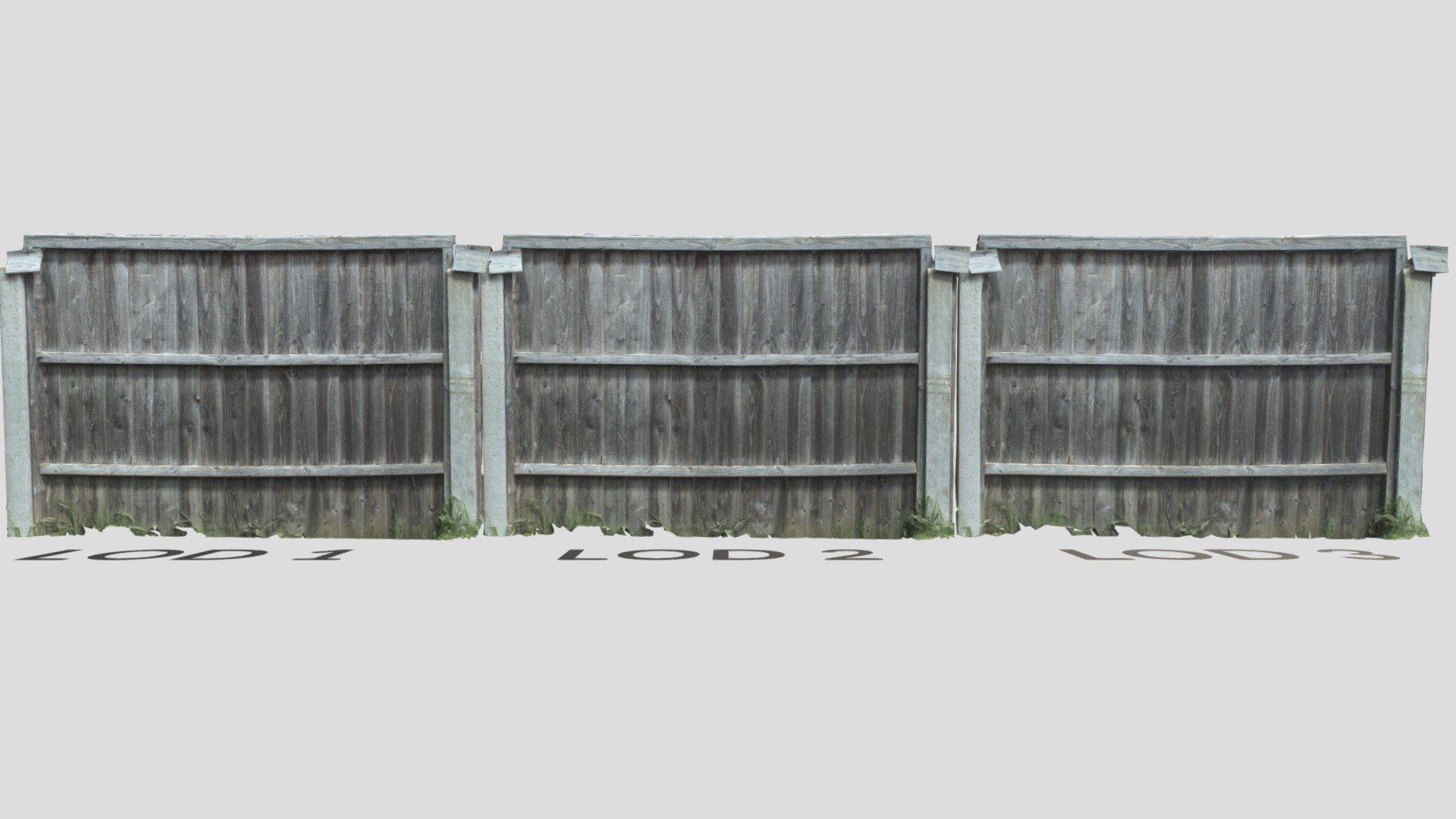 Fence #3 [Photogrammetry] - Download Free 3D model by Jad Deeb ...