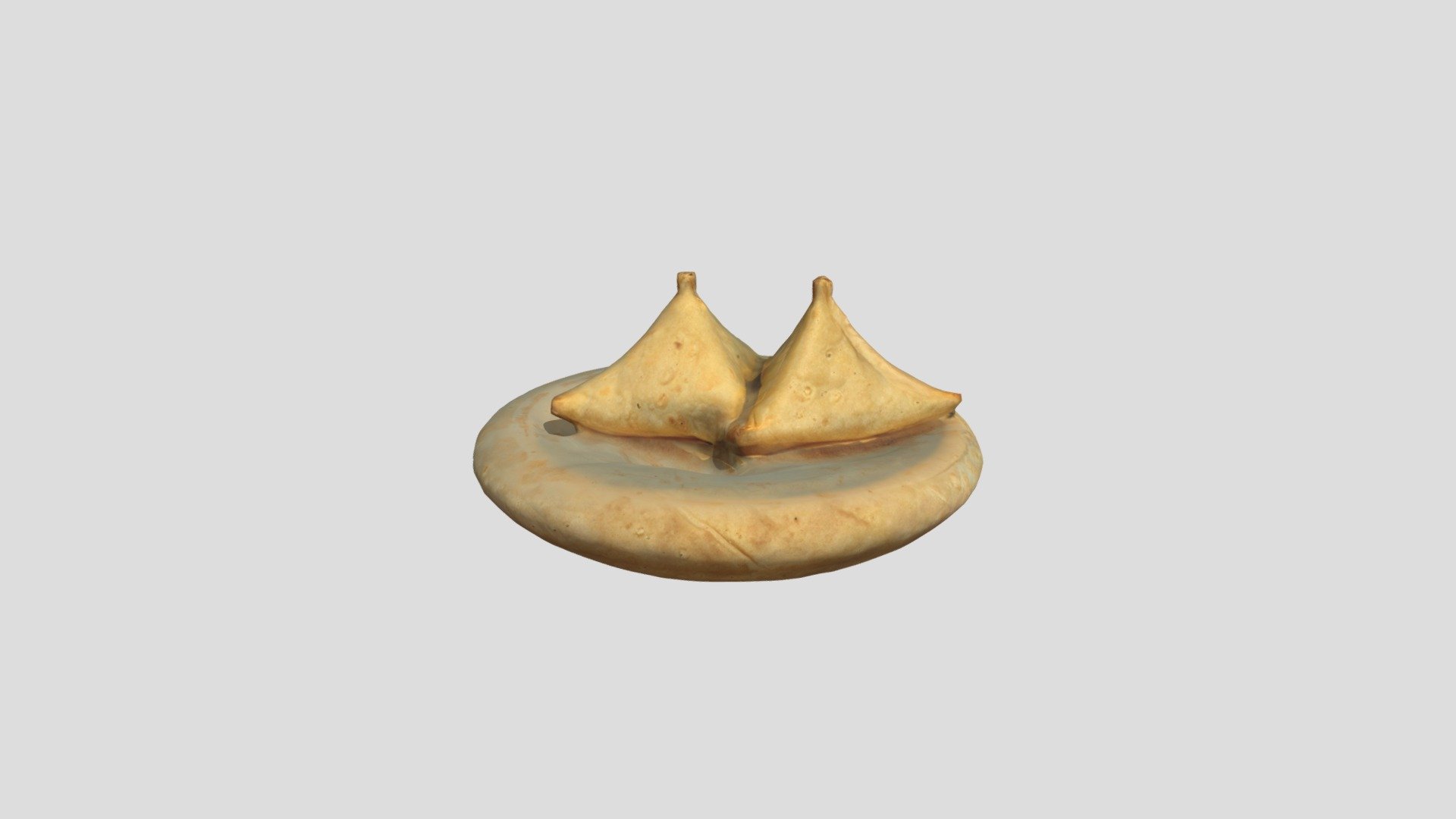 Samosa - 3D model by Lylianawray [8317bdb] - Sketchfab