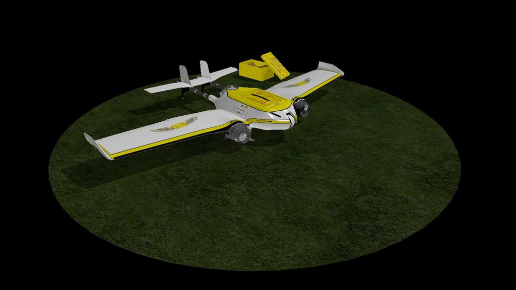 Vectored UAV Concept - 3D model by divertom80 [831905a] - Sketchfab