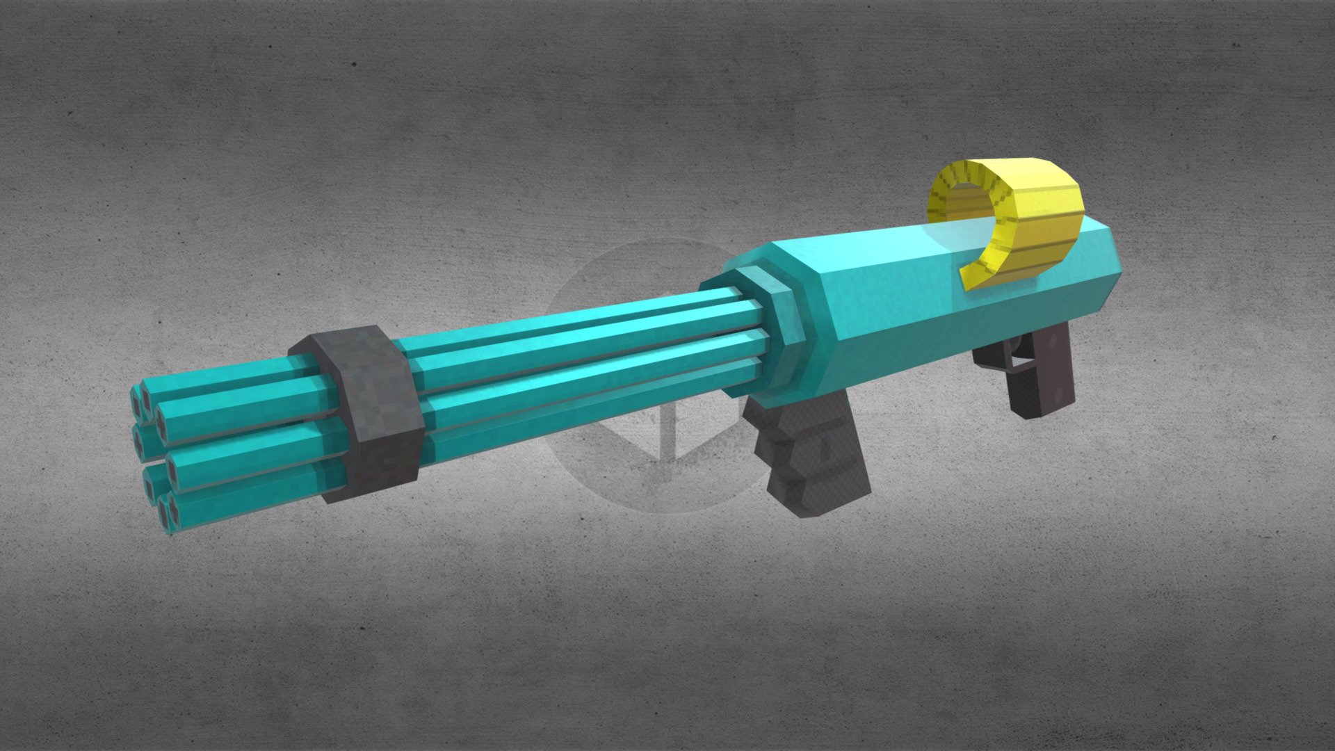 Wolf3D Chaingun - Download Free 3D model by jeder (@catb0mb) [8319c04 ...