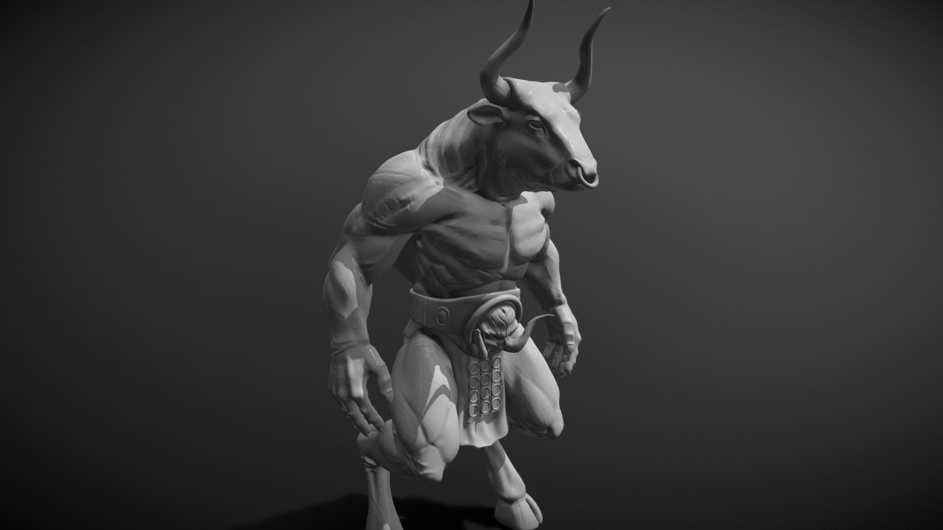 Minotaur - 3D model by hmleao [831a0f5] - Sketchfab