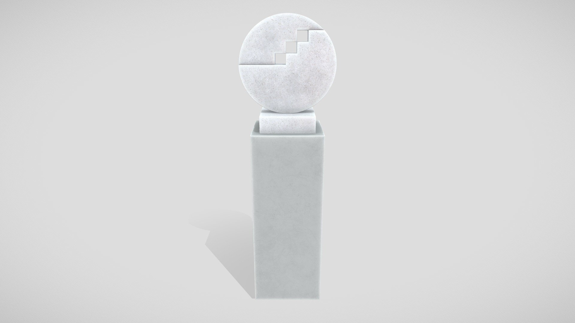 Modern Abstract Stone Art Sculpture 24 - 3D model by gogoskilla ...
