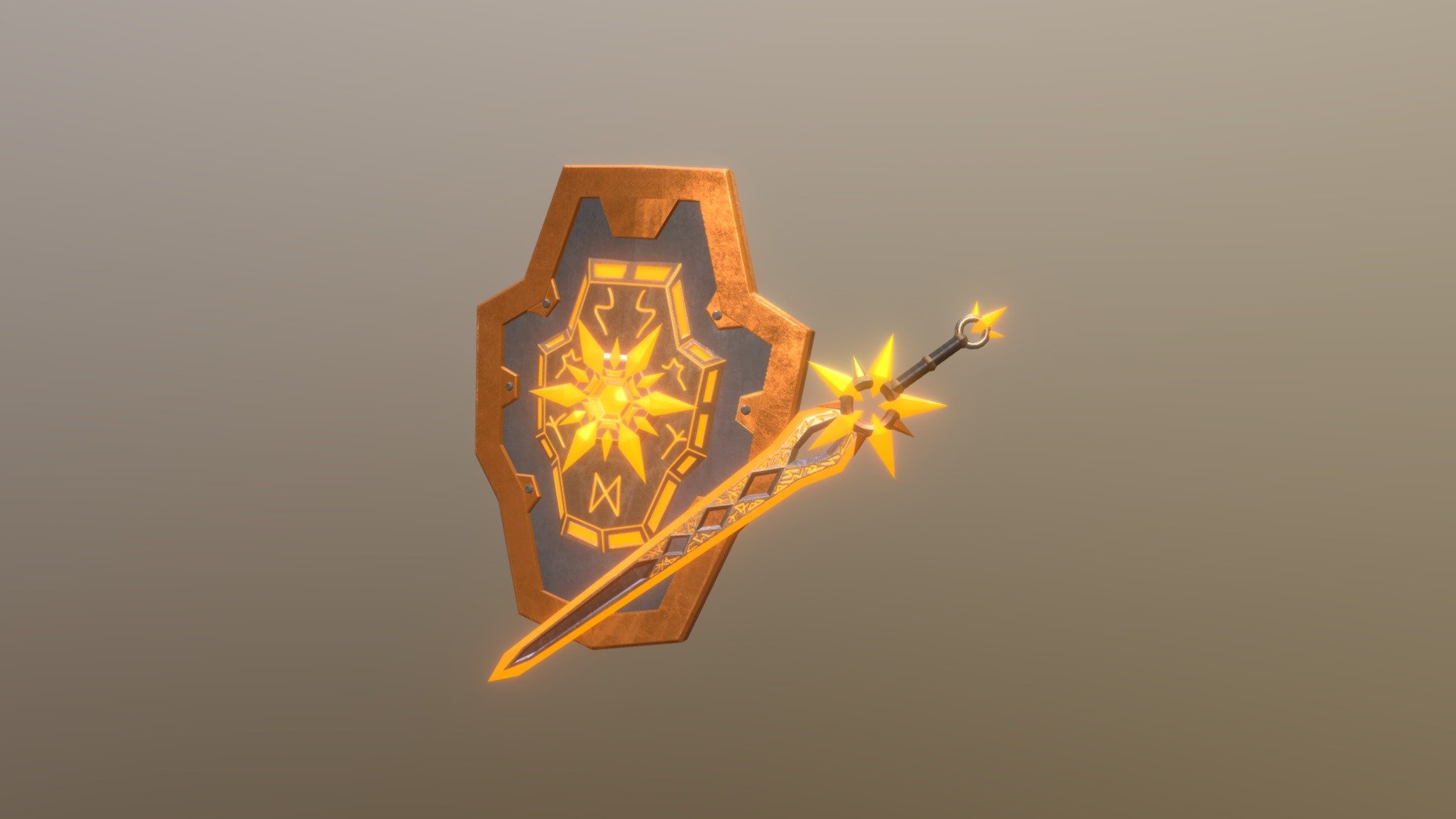 Sword of the Helios - 3D model by Tosaki_Umi [8321207] - Sketchfab