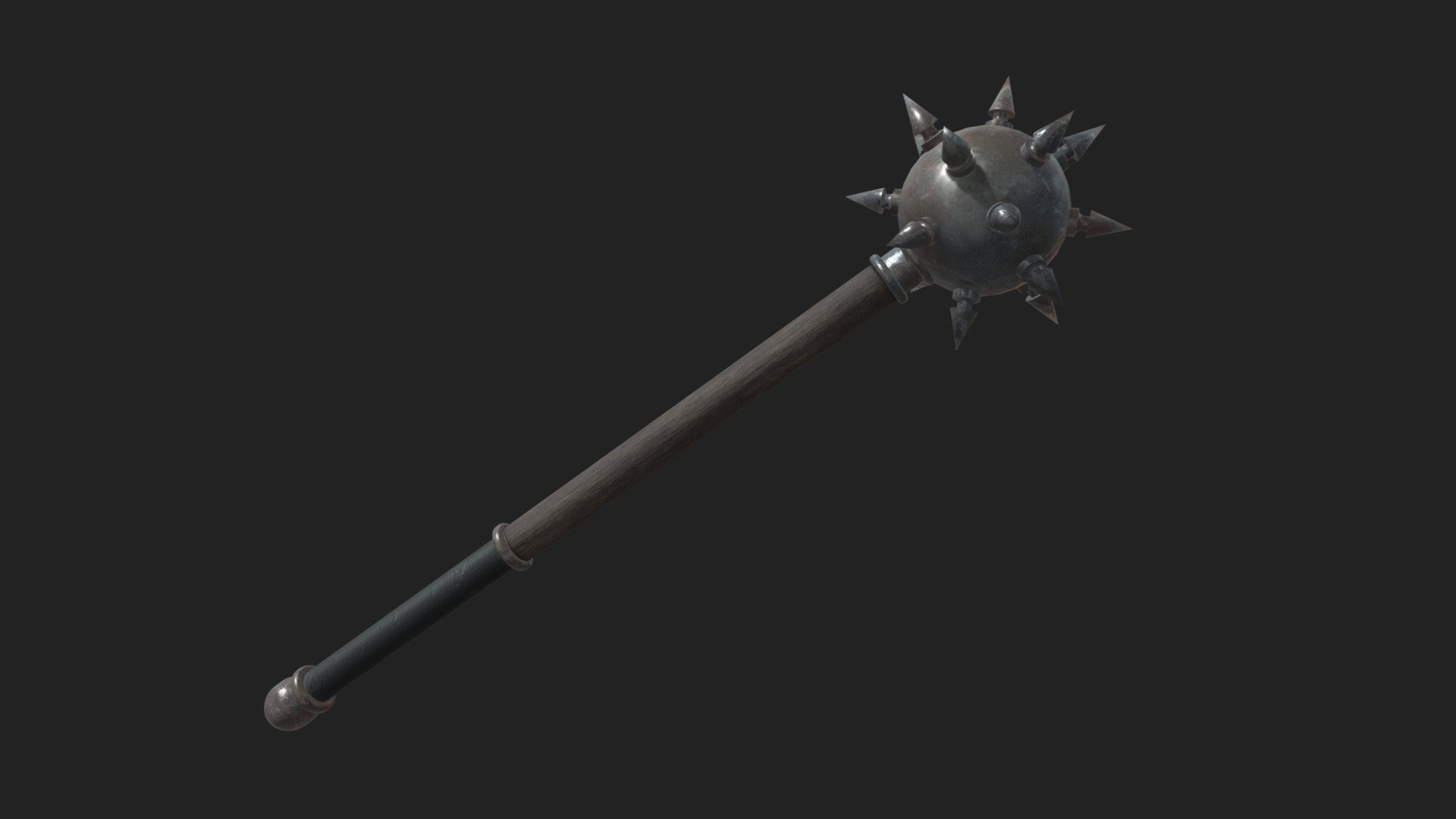 Medieval Mace - Download Free 3D model by Kama Modeling (@KamaModeling ...