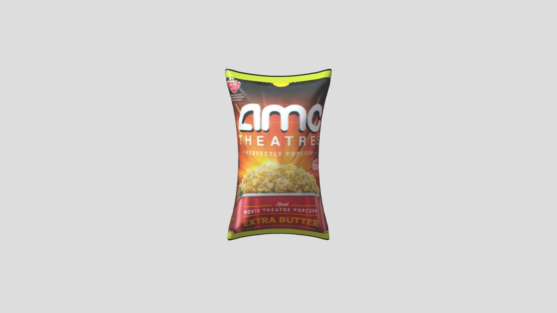 Bag of AMC Popcorn - 3D model by Pet Rock Miner (@moassisdoa) [8321d23 ...