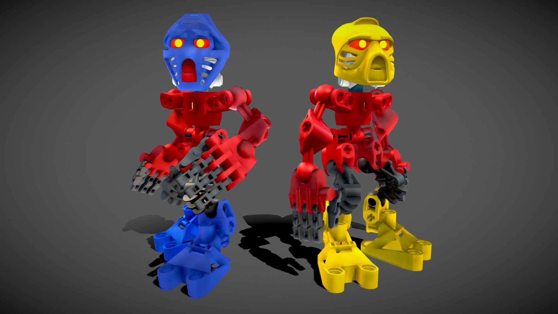 Jaller and Takua - Bionicle Custom - Download Free 3D model by Jacob Quintana (@jacobq1004 ...