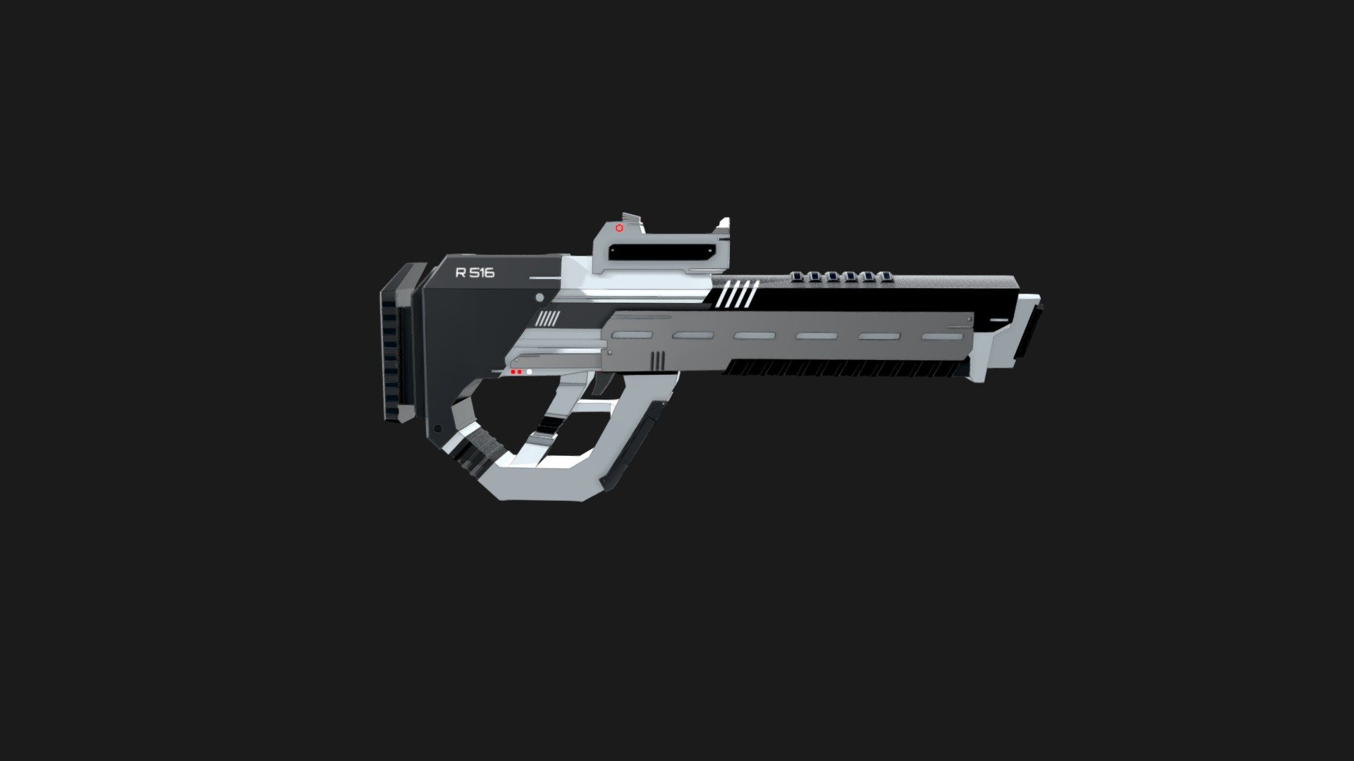 Sci Fi low poly laser gun - Buy Royalty Free 3D model by Nataliia_Ch ...