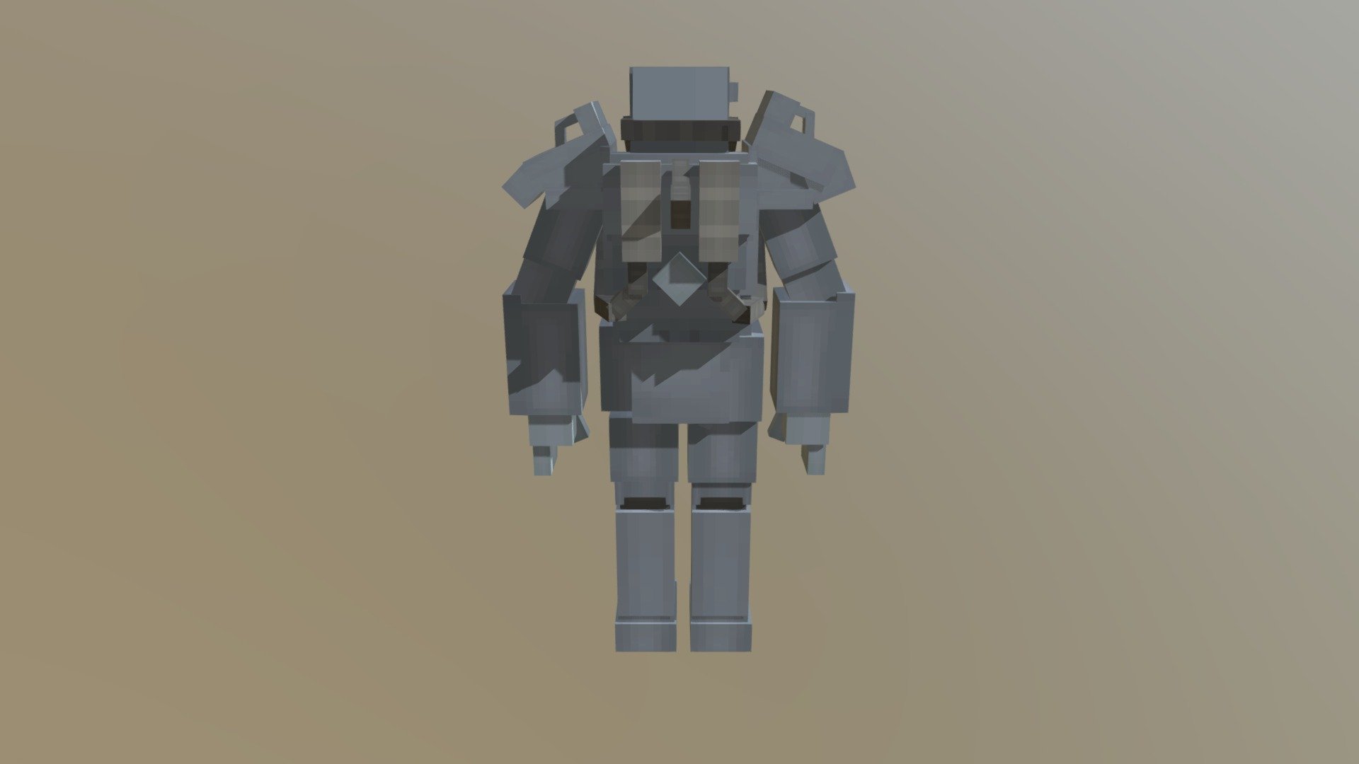 T60 Power Armour - 3D model by RainMiller [83232d9] - Sketchfab