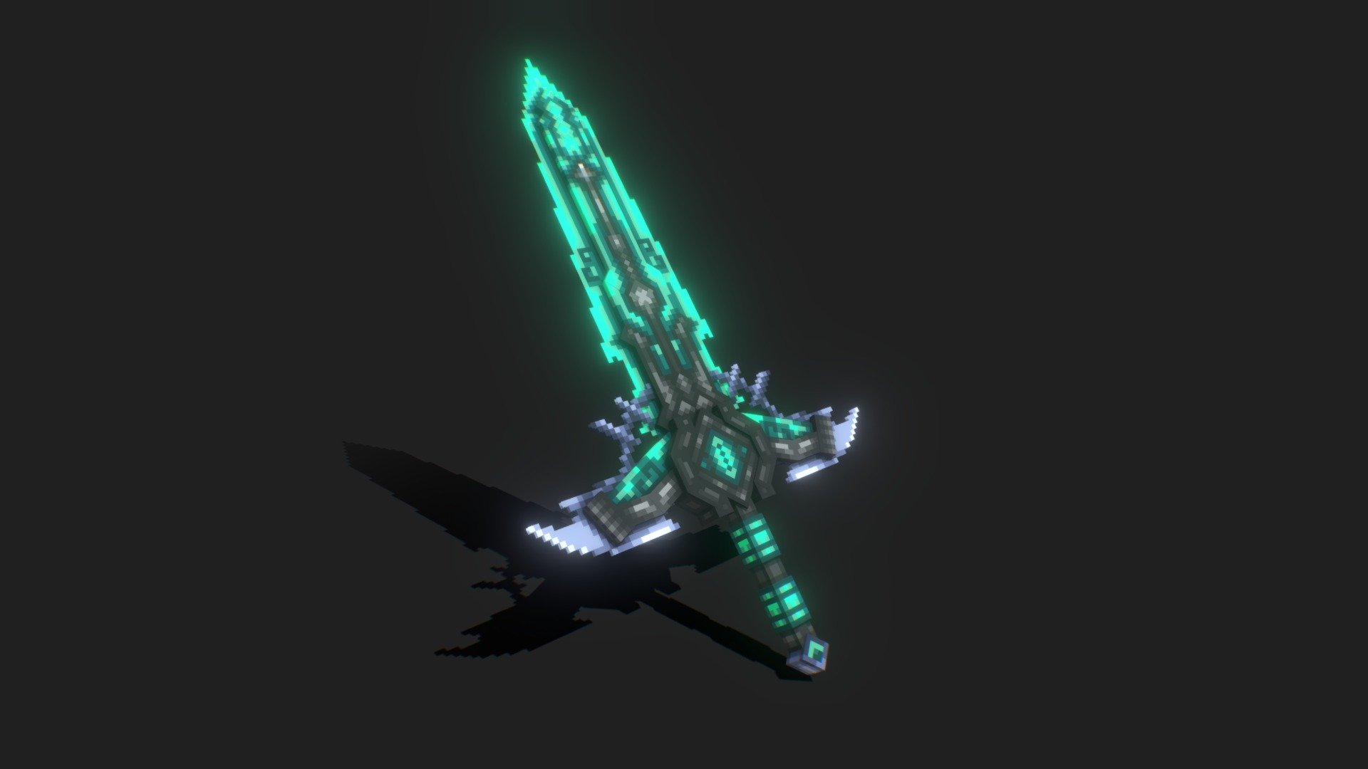 Ender Eye Sword - 3D model by Polygony (@polygonymc) [832441a] - Sketchfab
