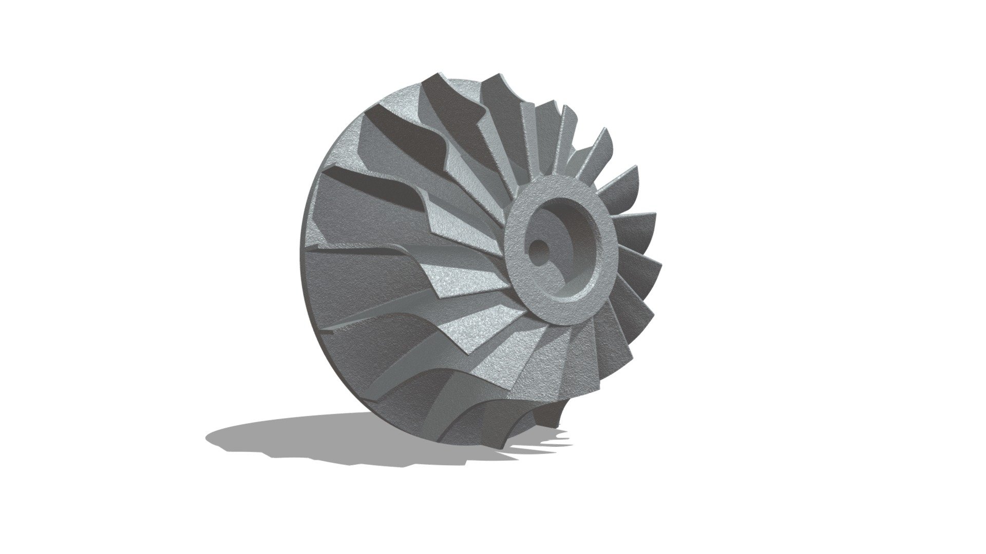 Compressor Wheel - 3D model by Barzilaidesign [8324c9c] - Sketchfab